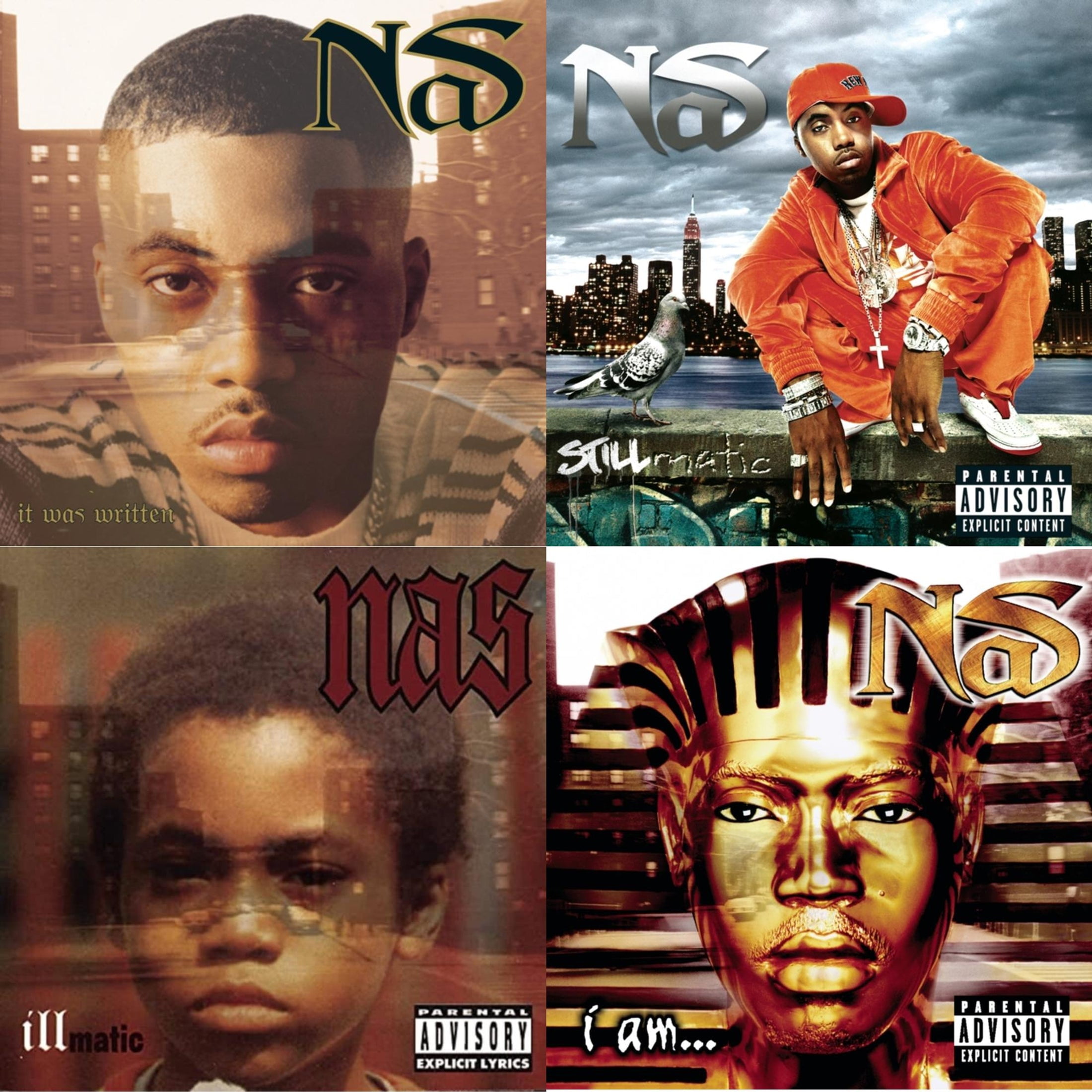 It Was Written & Stillmatic & Illmatic & I Am [CD Bundle] - Walmart.com