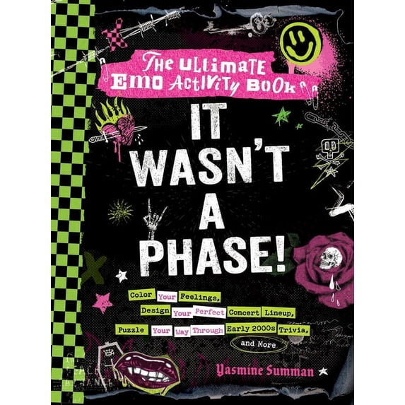 It Wasn't a Phase!: The Ultimate Emo Activity Book, (Paperback ...