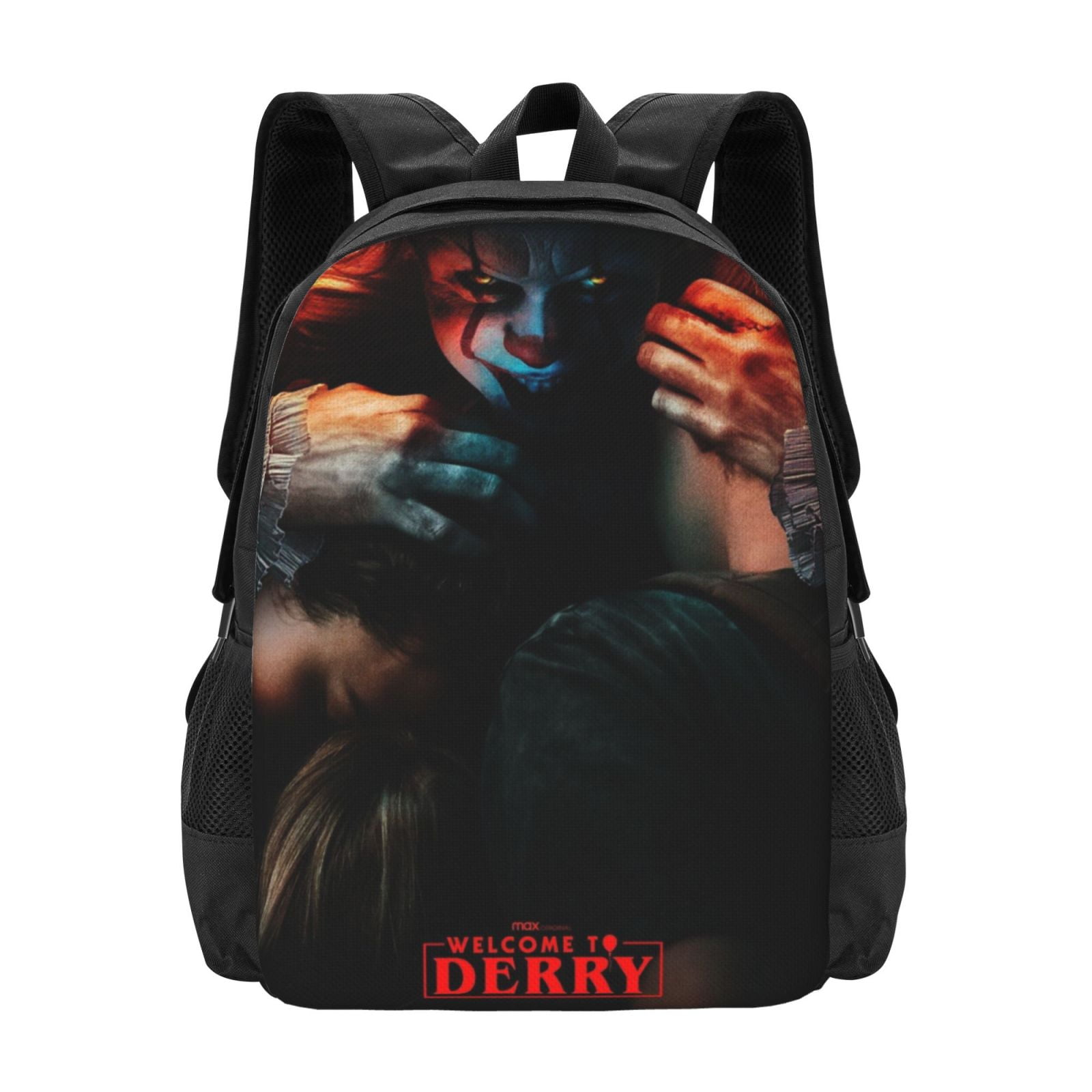It Welcome To Derry Movie Backpack Laptop Backpack for Teen Women men 16.5 Inch Casual Daypack ...