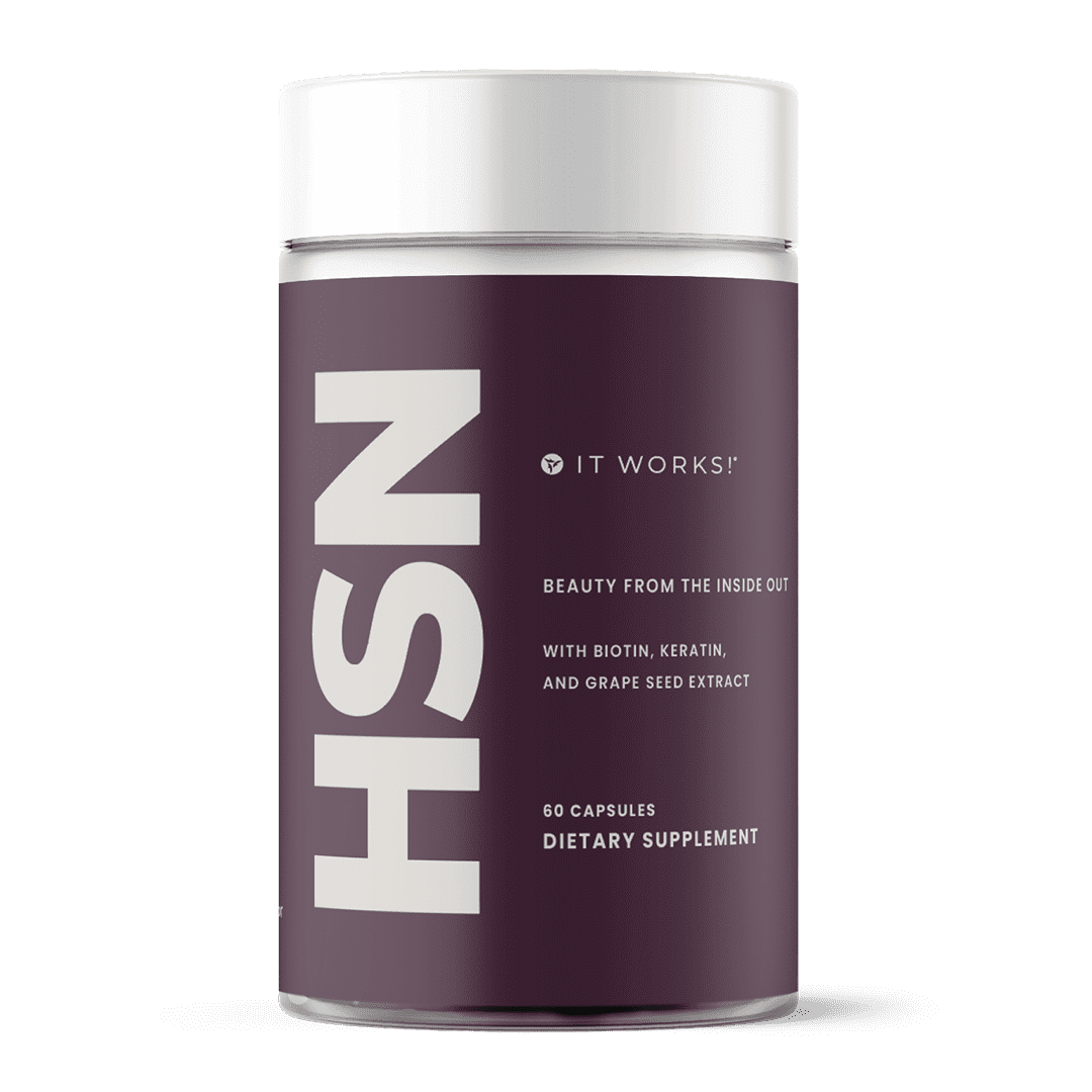 It Works Hair Skin Nails - Beauty Supplement with Biotin, Collagen ...