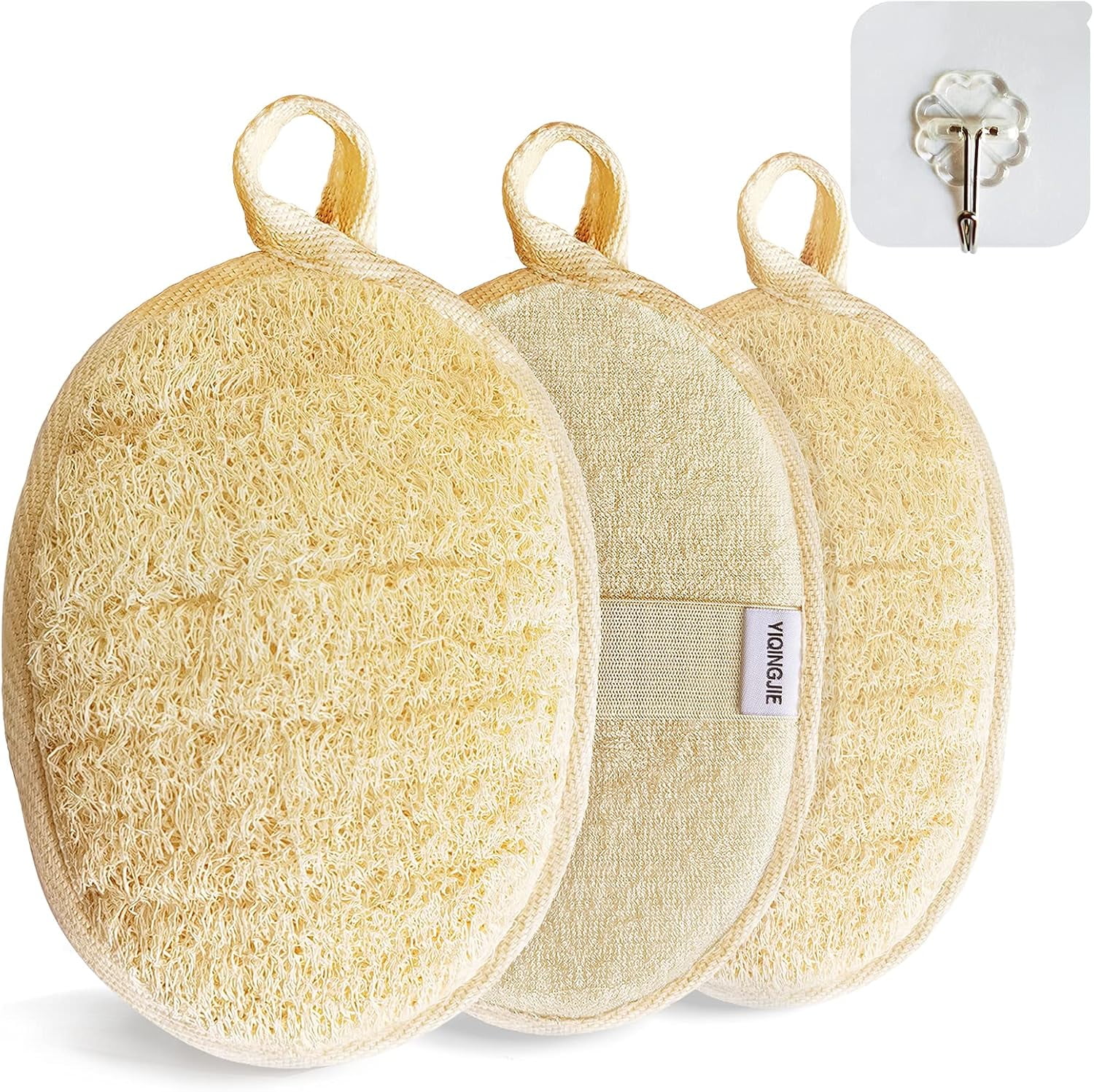It is made of eco-friendly and biodegradable shower sponge made from ...