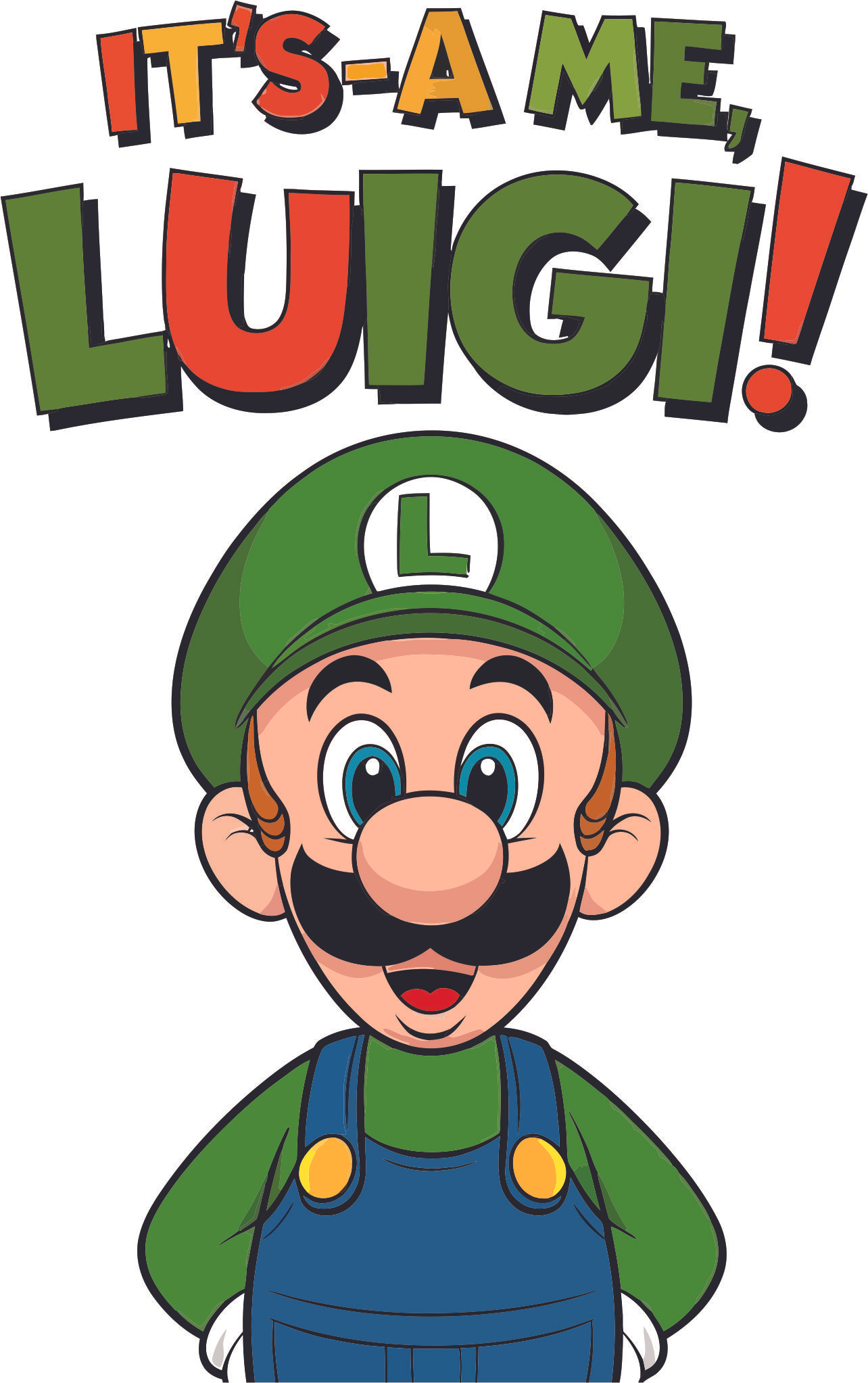It's-A Me Red Green Plumber Brothers Retro Videogame Iconic Quotes ...