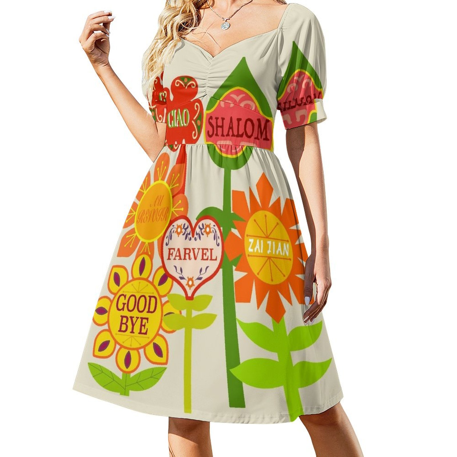 It's A Small World Goodbye Room Flowers Dress dresses summer evening ...