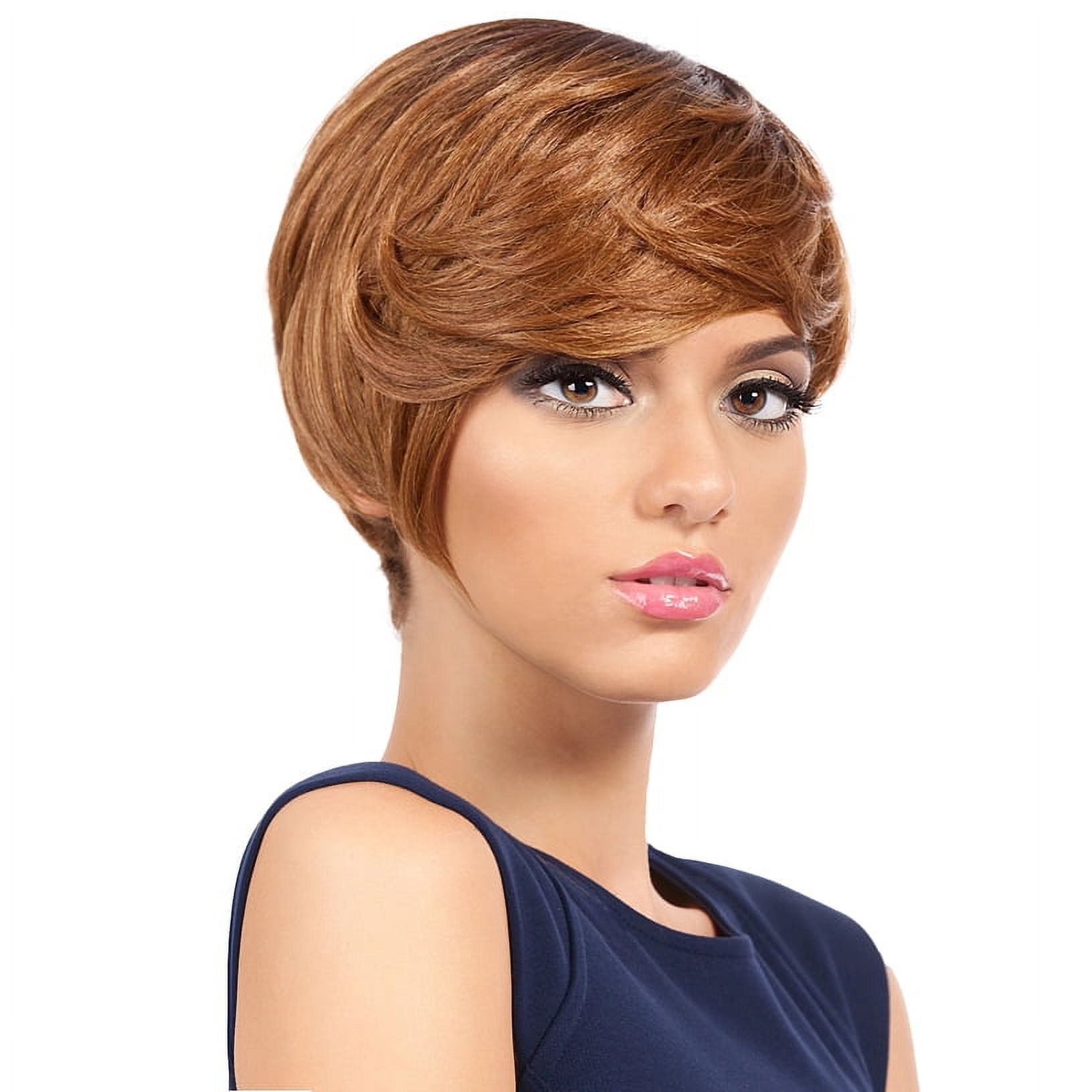 It's A Wig Premium Synthetic Full Wig - SNOW (Color:TT BURG) - Walmart.com