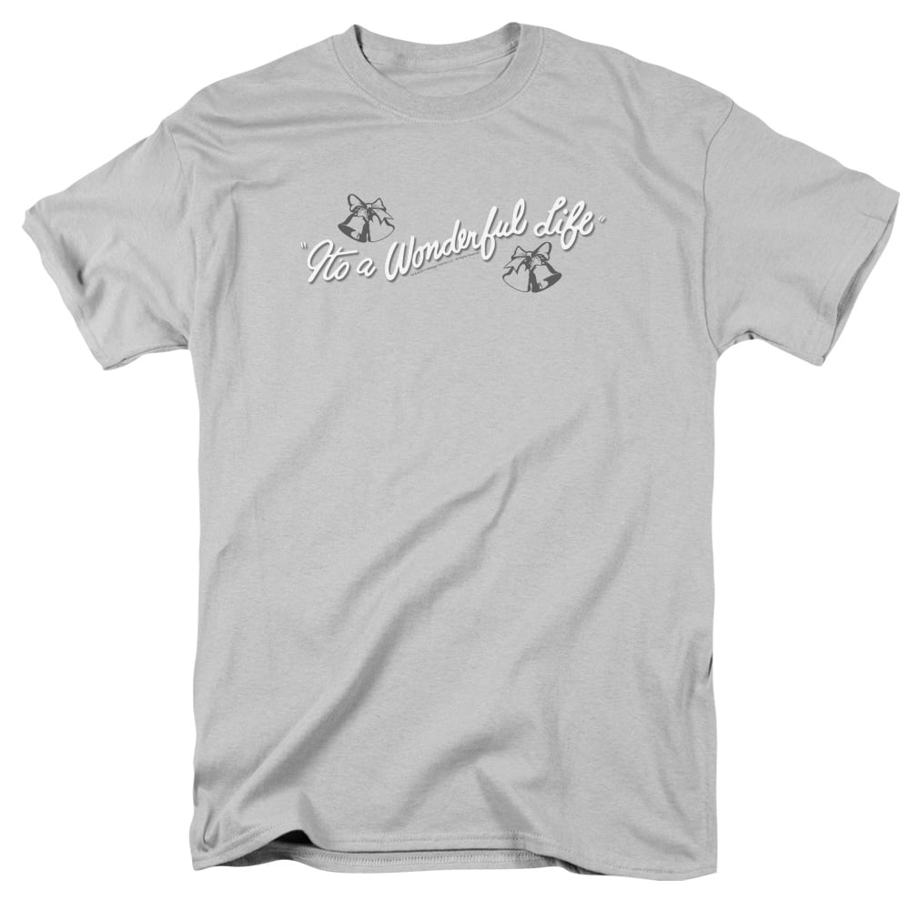 It's A Wonderful Life Logo Mens Short Sleeve Shirt - Walmart.com