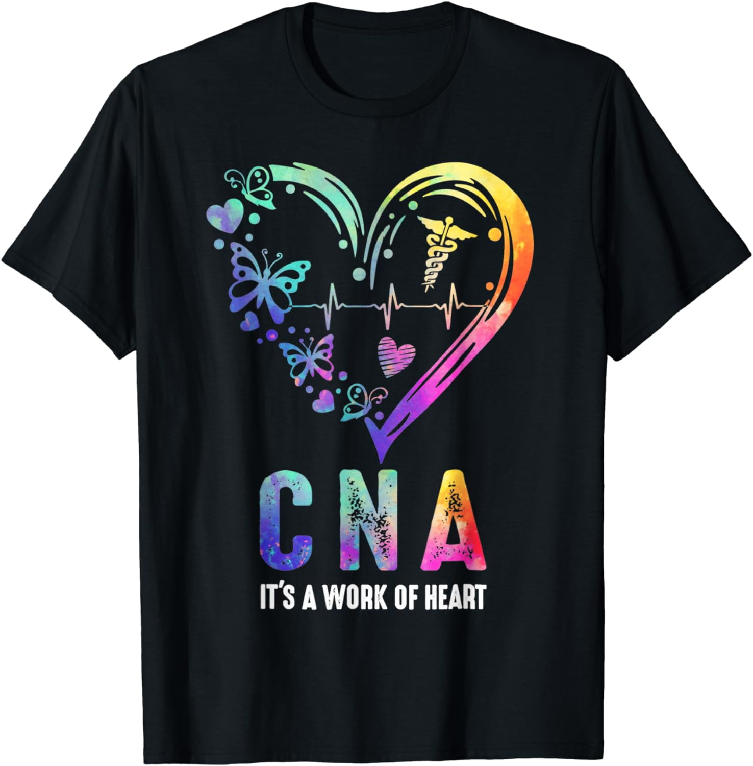 It's A Work Of Heart Fun CNA Certified Nursing Assistant T-Shirt - Walmart.com