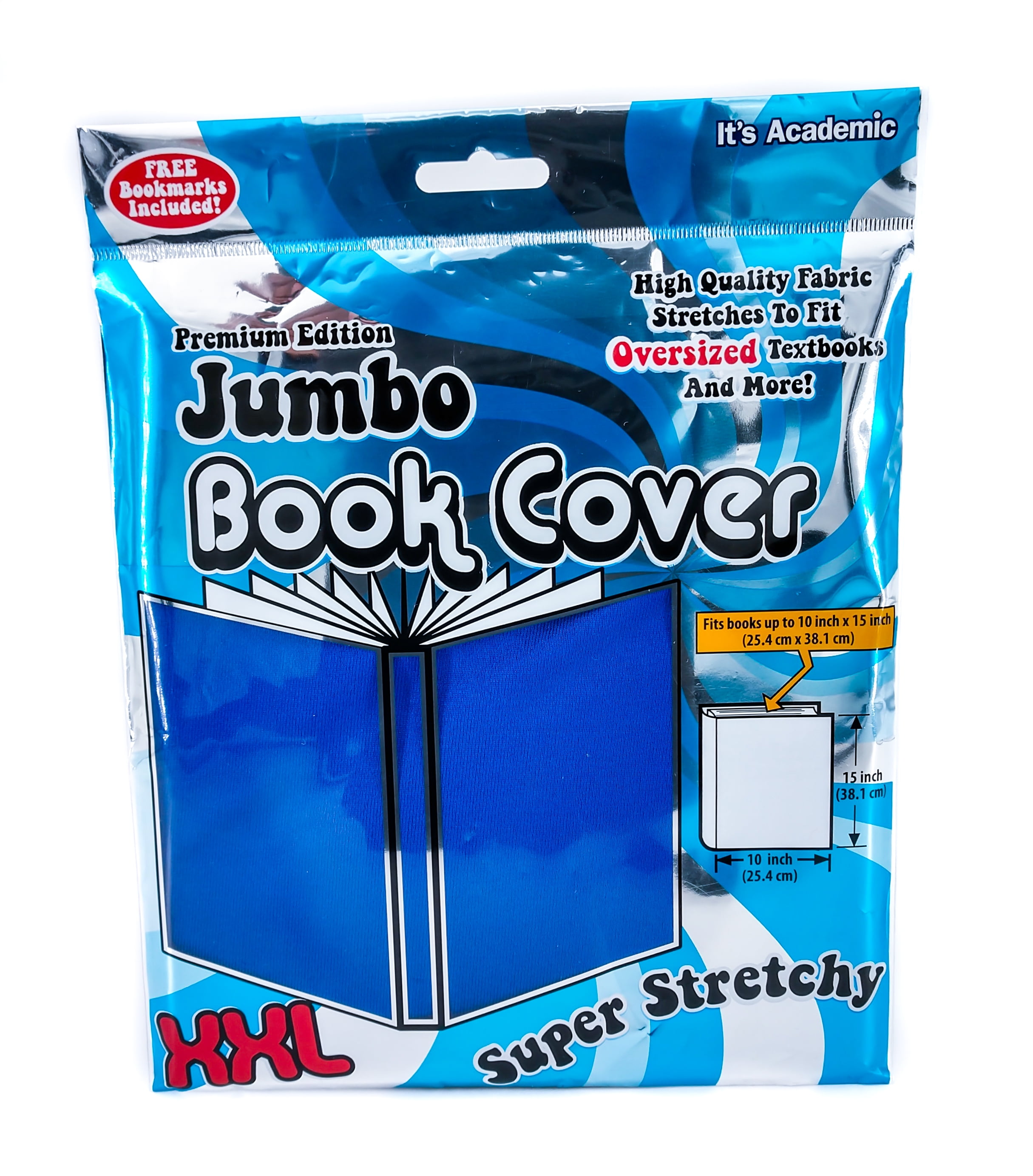 It's Academic Book Cover Jumbo XXL Super Stretchy Dark Blue, Washable ...