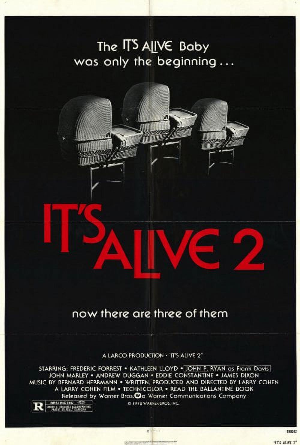 It's Alive 2 - movie POSTER (Style A) (27" x 40") (1978) - Walmart.com