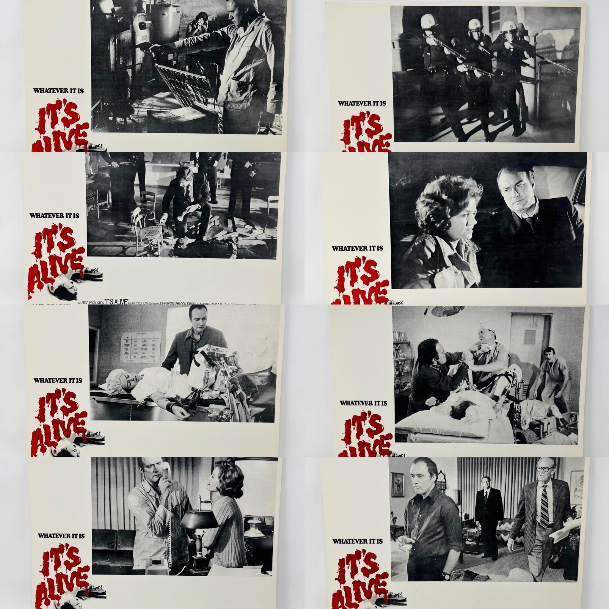 It's Alive And Deadly Horror Scfi Movie Lobby Cards Set of 8 - Walmart.com
