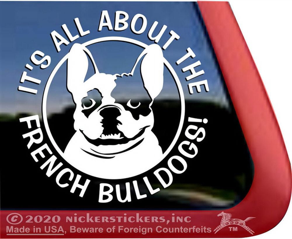 It's All About the French Bulldogs |High Quality Vinyl Piebald Dog ...