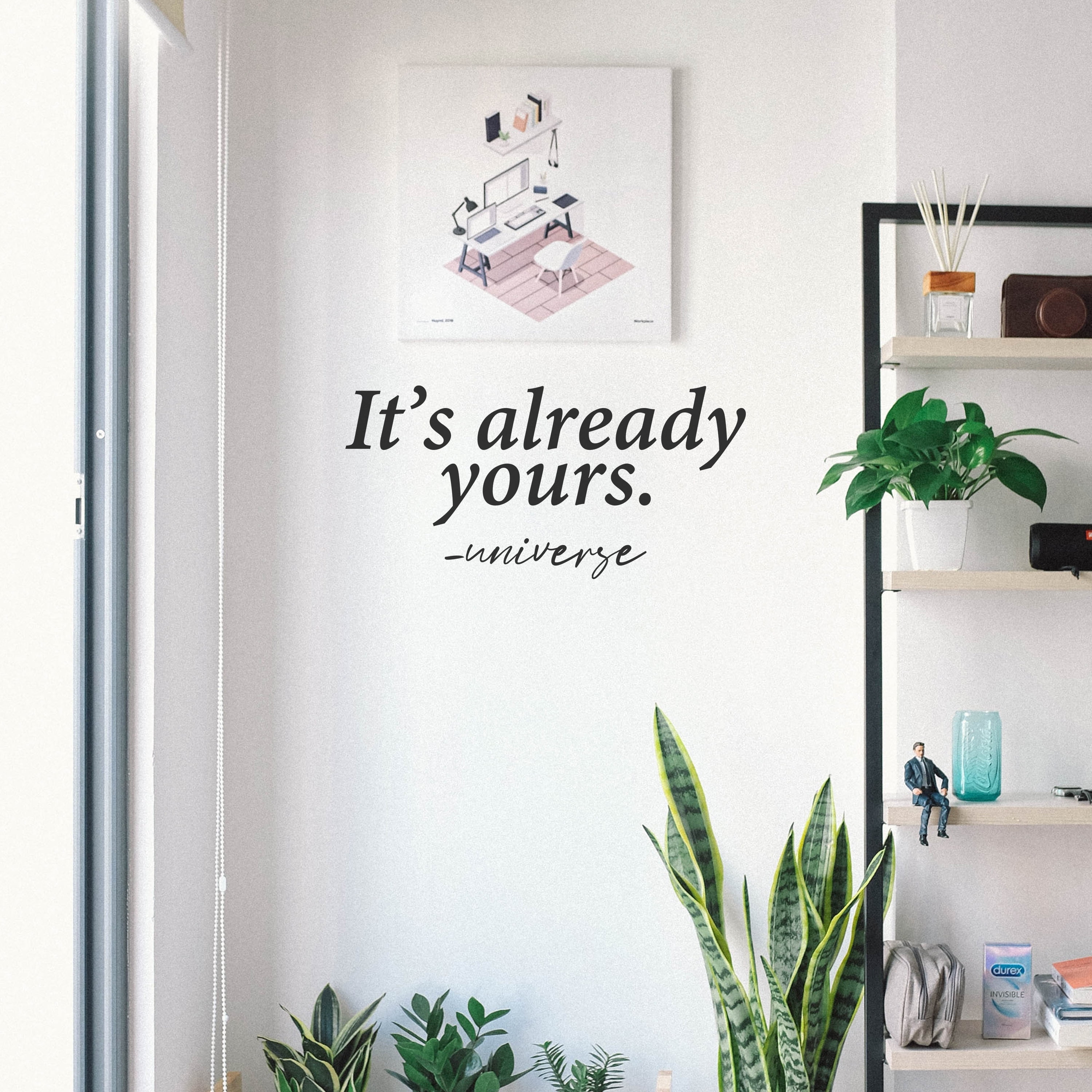 It's Already Yours - Universe Wall Decal Sticker - Walmart.com