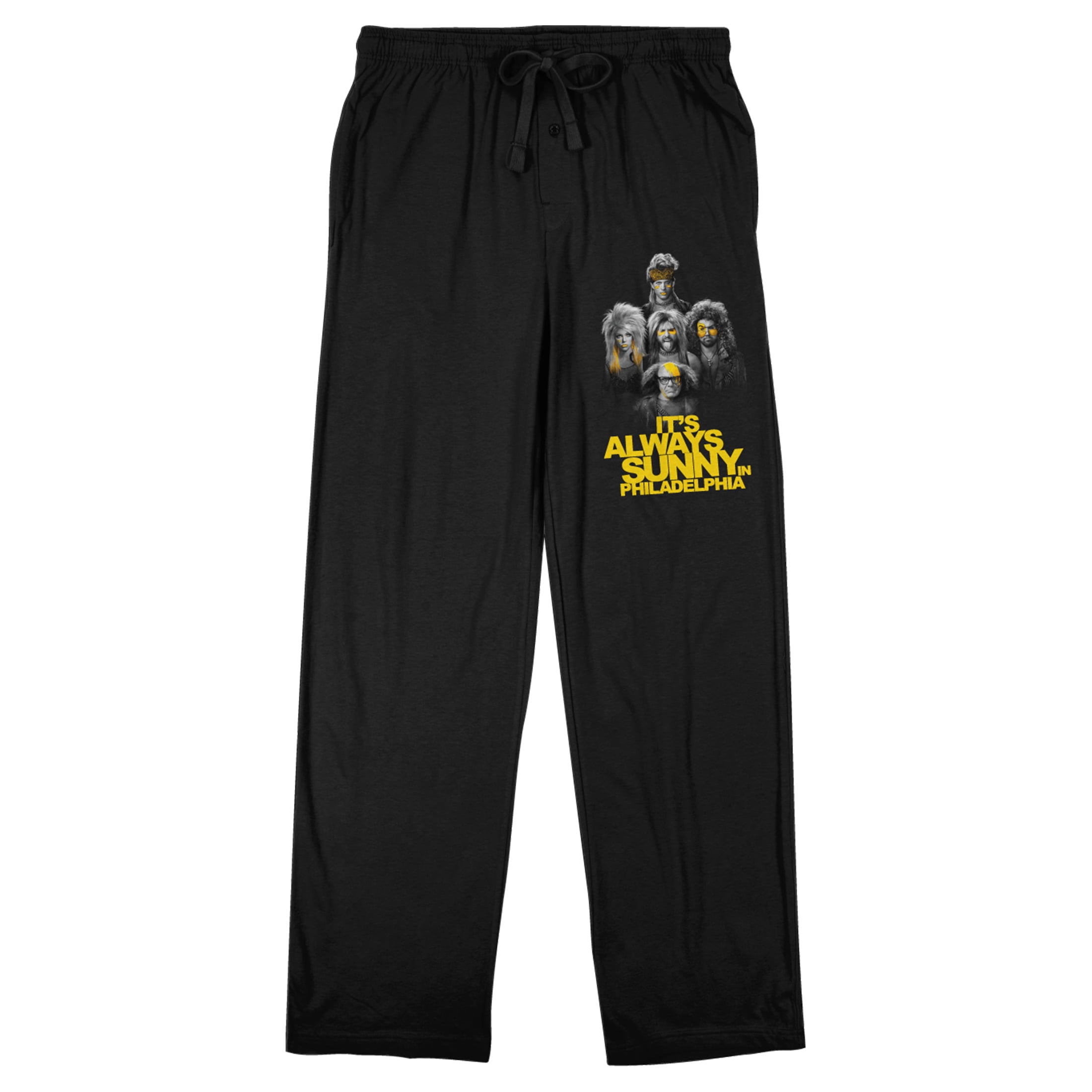 It's Always Sunny In Philadelphia Rock And Roll Men's Black Sleep ...
