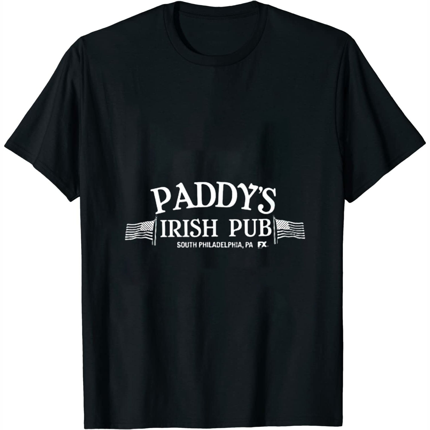 It's Always Sunny in Philadelphia Paddy's Pub Logo Womens T-Shirt Black ...