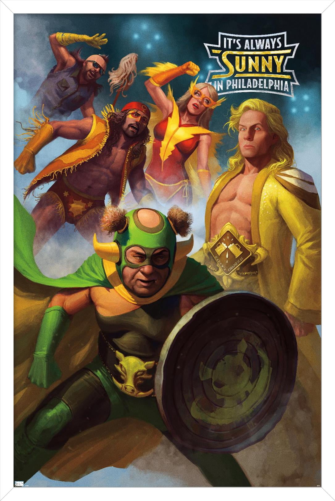 It's Always Sunny in Philadelphia - Season 14 One Sheet Wall Poster, 22 ...