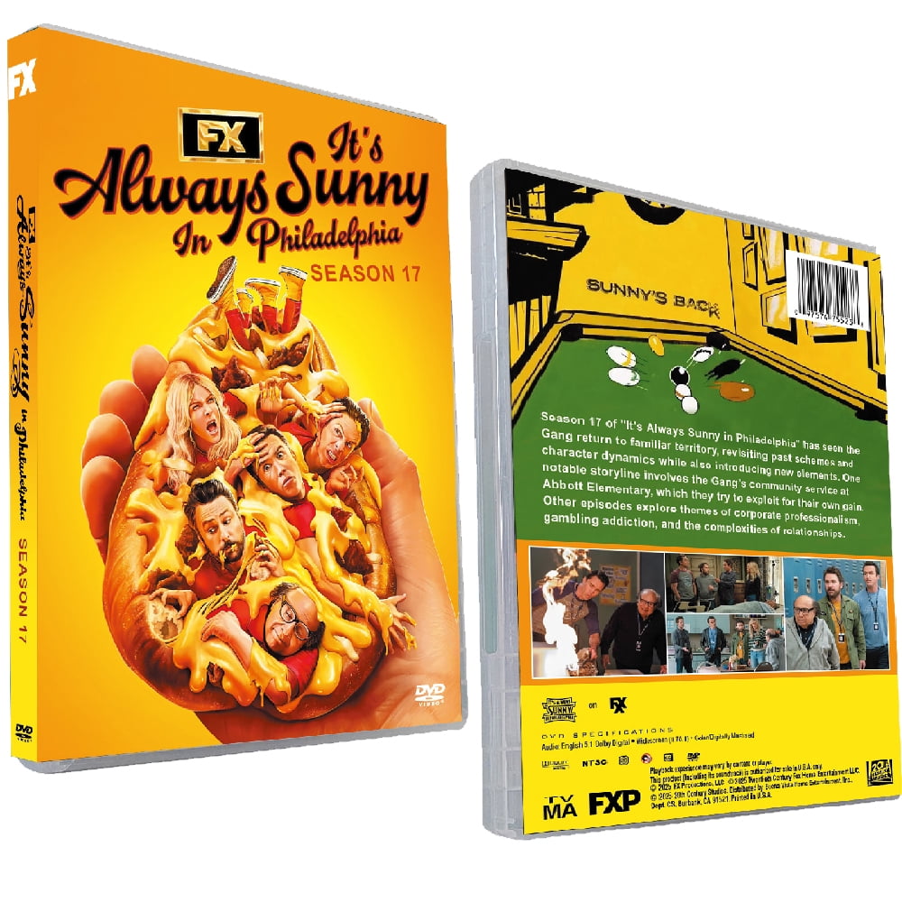 It's Always Sunny in Philadelphia: The Complete Season 17 [DVD] 2-Disc ...