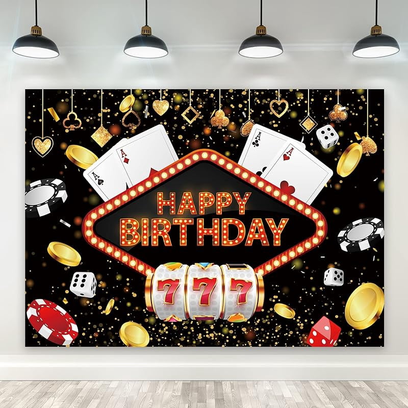 It's Bingo Night Backdrop Snooker Game Time Contest Colorful Winning ...