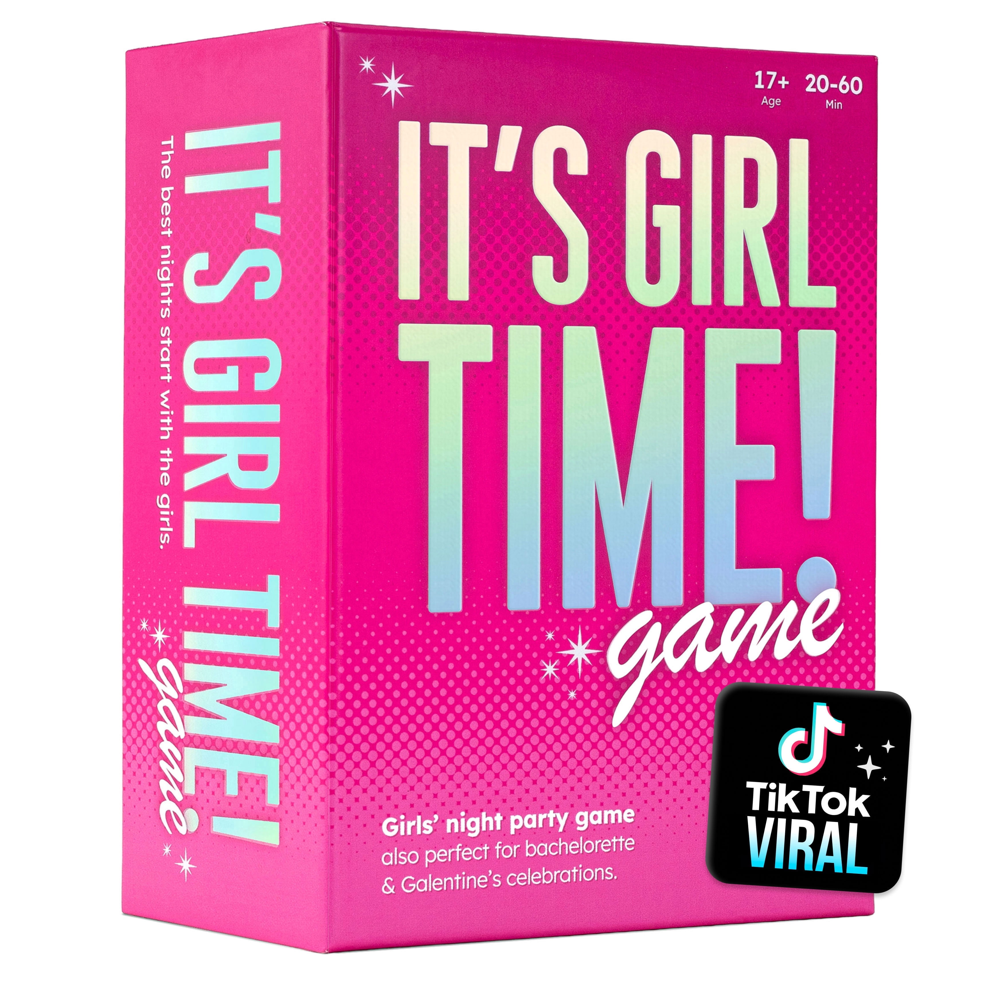 It’s Girl Time - Girls Night Card Game for Bachelorette, Galentines or ...