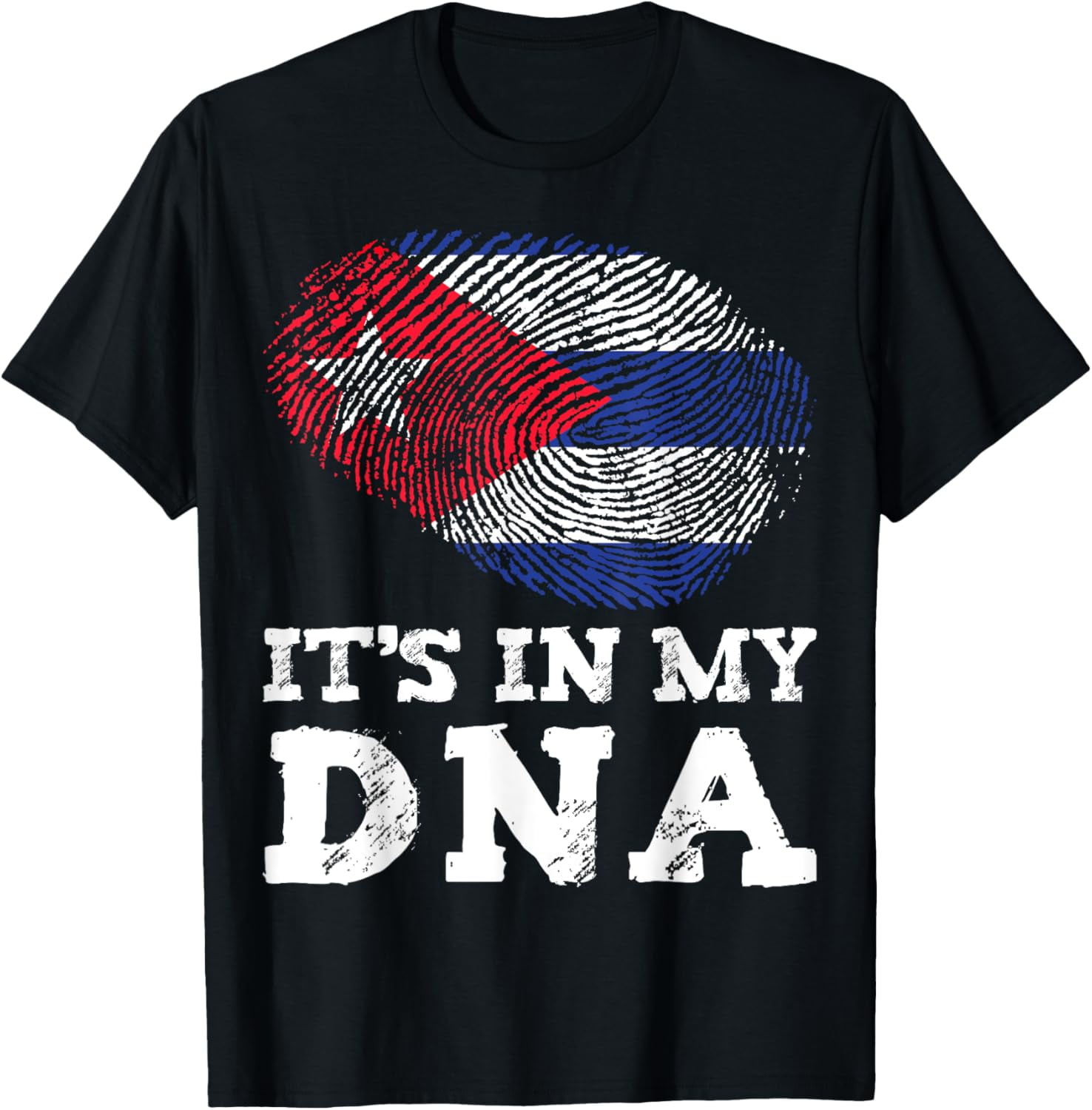 It's In My DNA Cuba Cuban Hispanic Heritage Month Proud T-Shirt ...