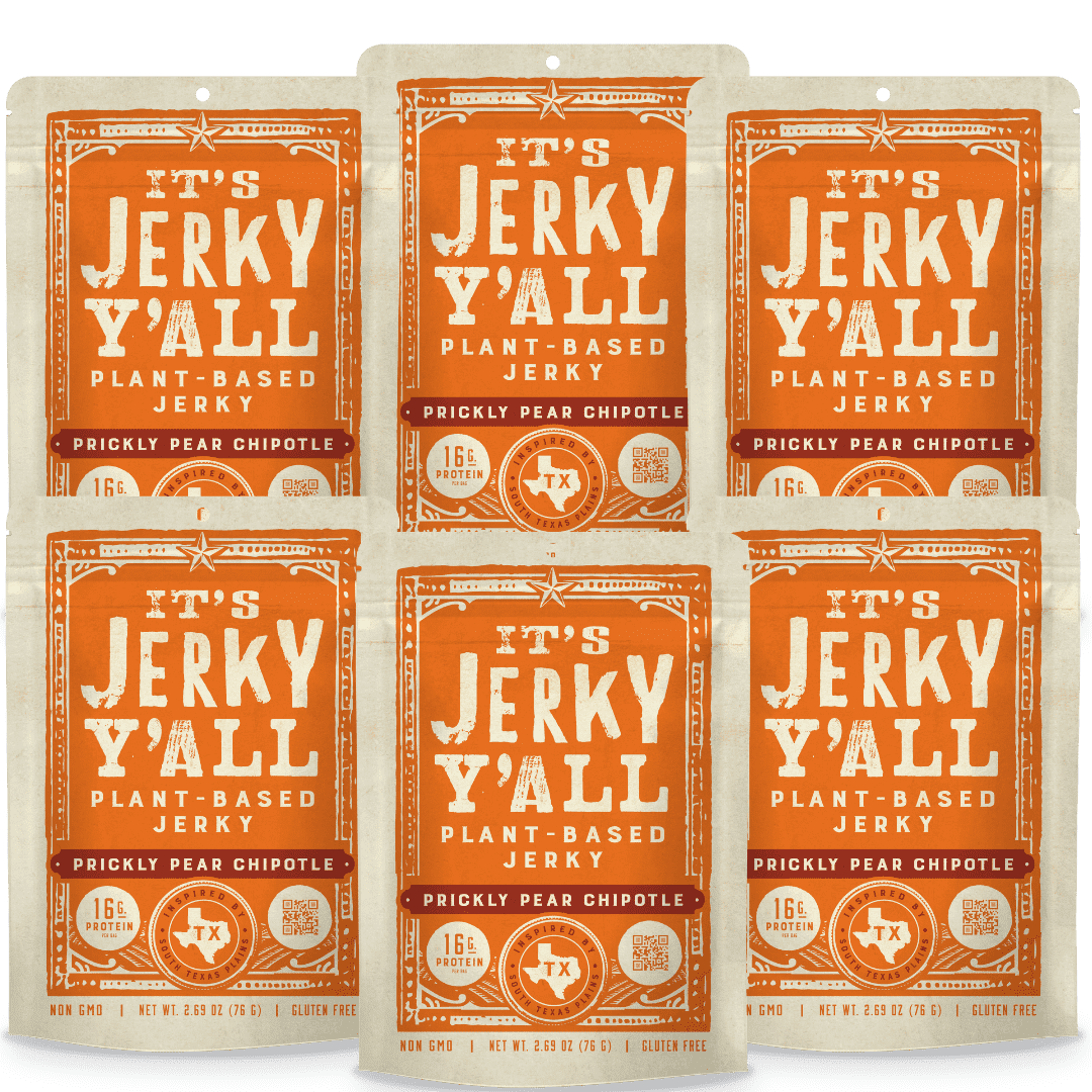 Prickly Pear Chipotle Jerky | The Smarter Jerky 6-PACK - Walmart.com