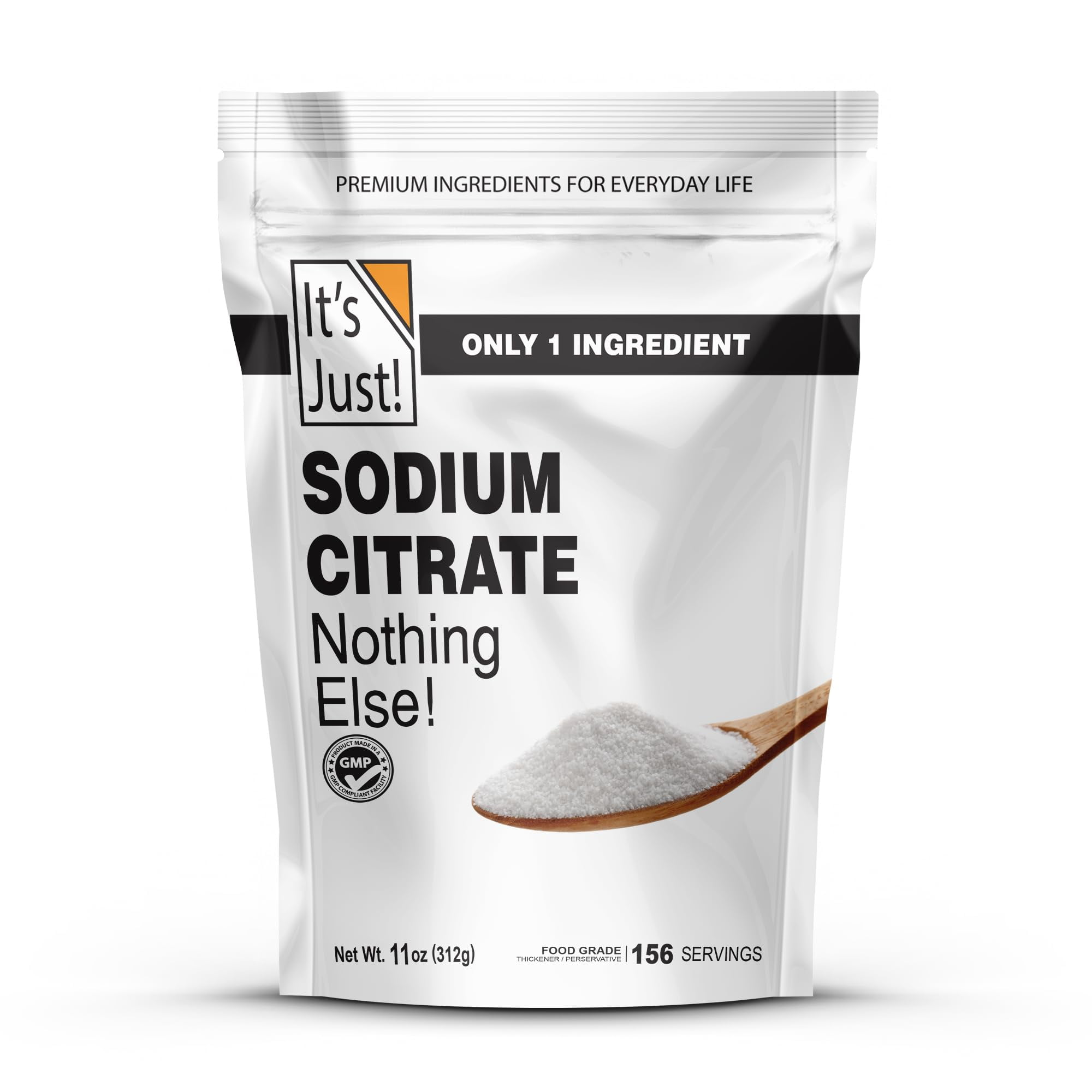 It's Just - Sodium IEF31 Citrate, Food Grade Thickener, Non-GMO, Cheese ...