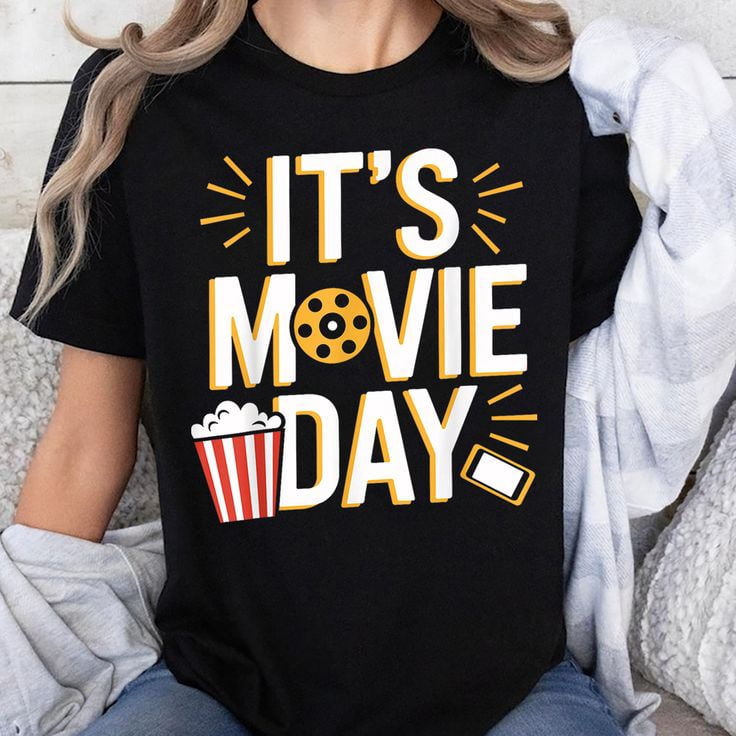 It's Movie Day Apparel for Film buff | Cinema Movie T-Shirt Men's And ...