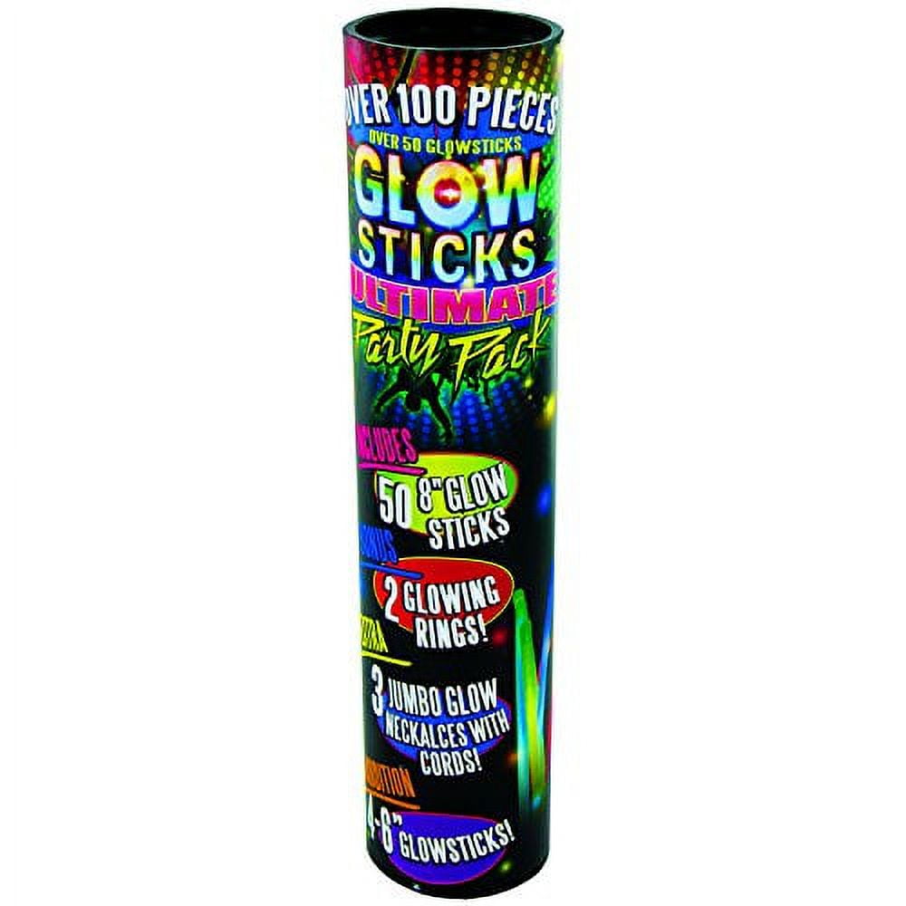 Its My Year Glow Stick Tube Pack (100Piece), Multicolor (Ultglo ...