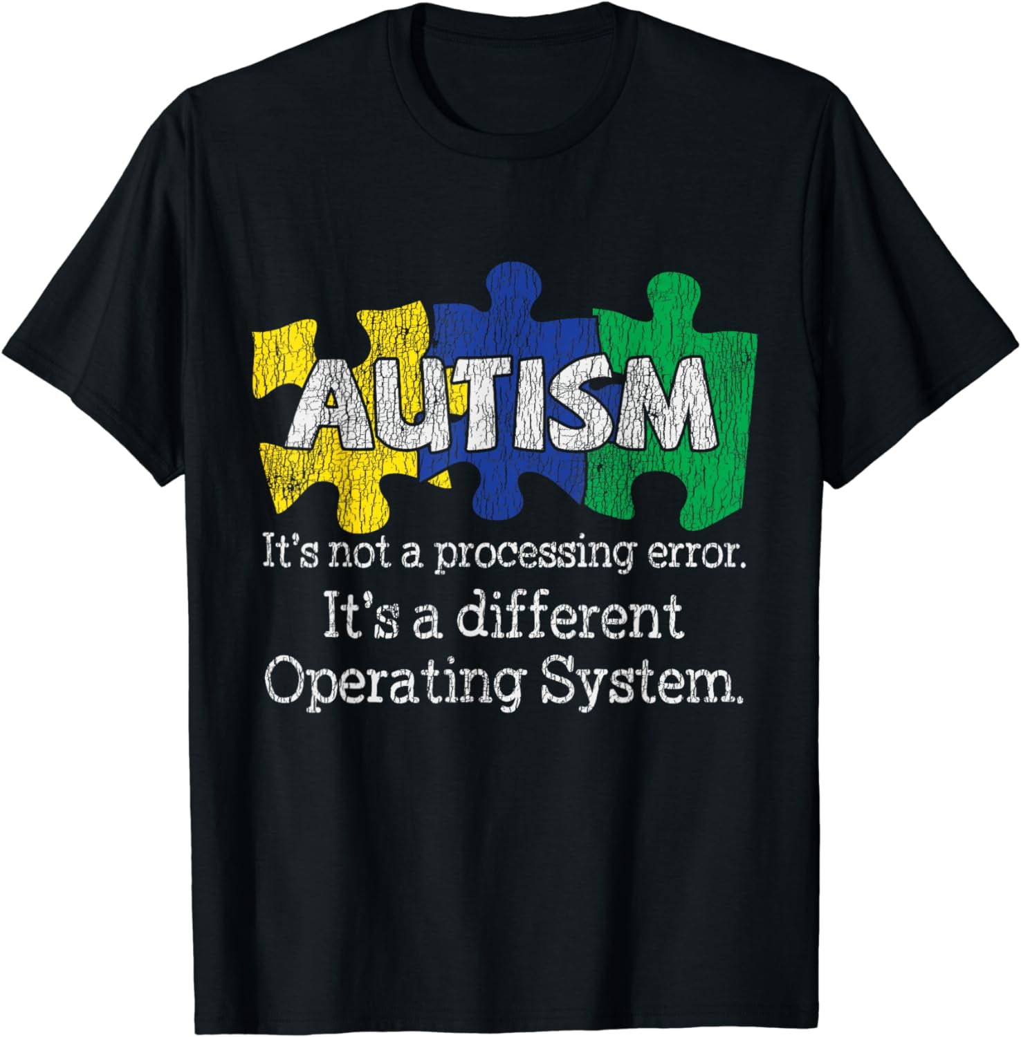 It's Not A Processing Error Autistic Kids Autism Awareness T-Shirt ...