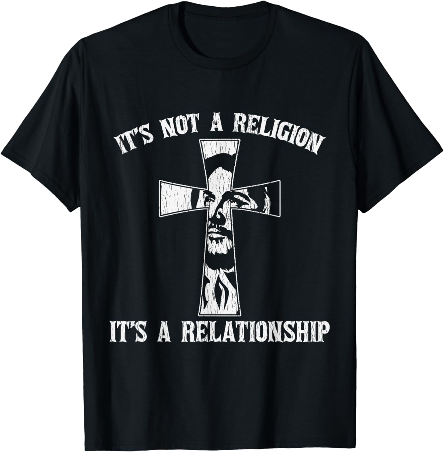 It's Not Religion It's Relationship Jesus Christian Faith T-Shirt ...