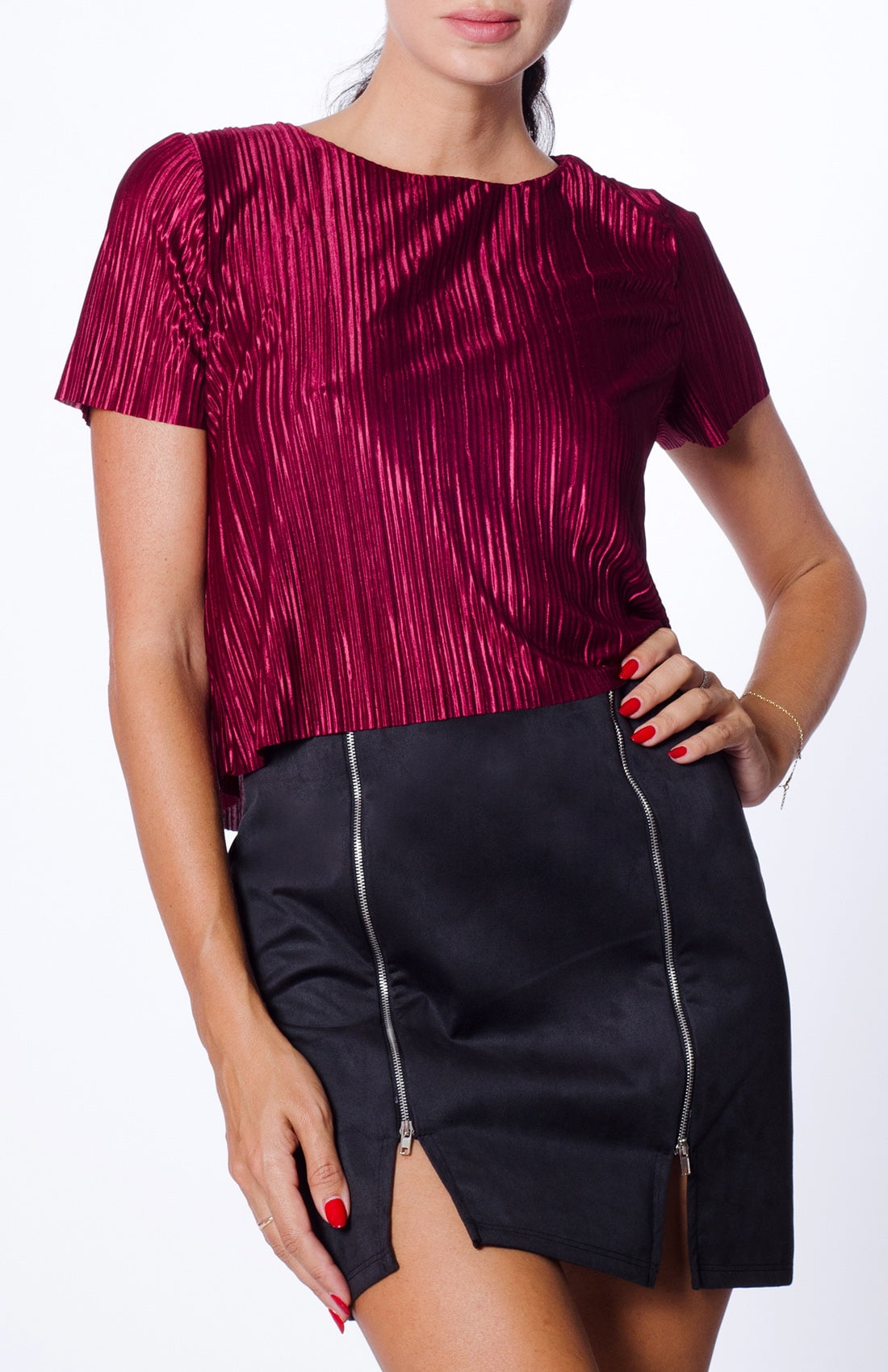 It's Obvious Mini Crop Top - Walmart.com