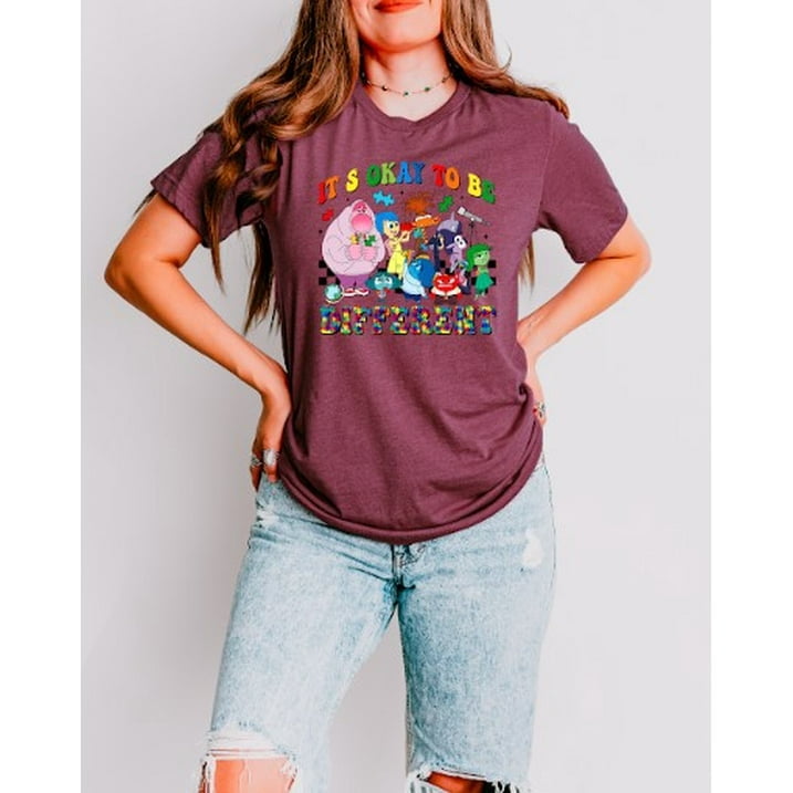 It's Okay To Be Different Shirt, Sped Tee, Neurodiversity Gift, Special Education Shirt, AAC ...