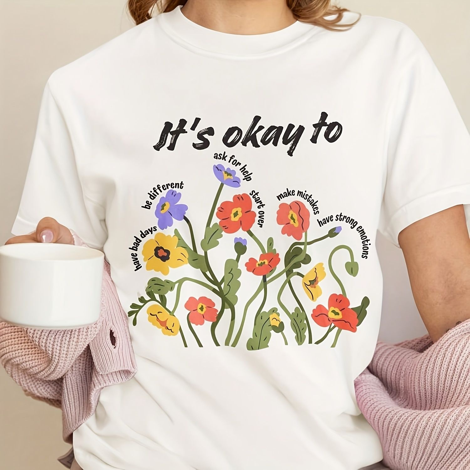 It's Okay To Tal Health T-S1Hirt, Motivational S1Hirt, Tal Health ...