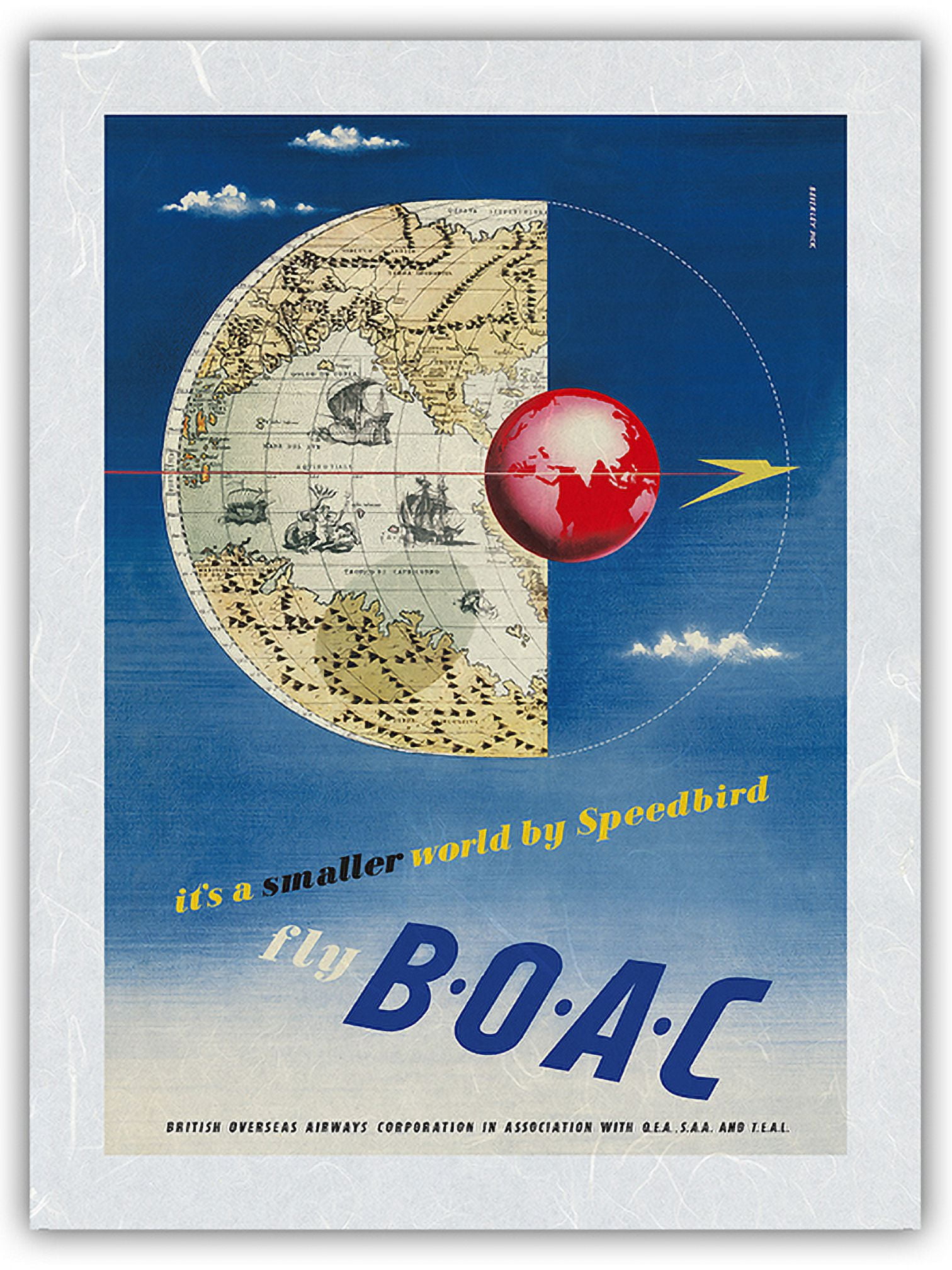 It’s a Smaller World by Speedbird - Fly BOAC (British Overseas Airways ...