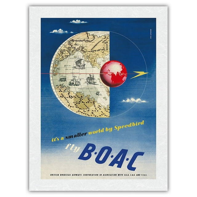 It’s a Smaller World by Speedbird - Fly BOAC (British Overseas Airways ...