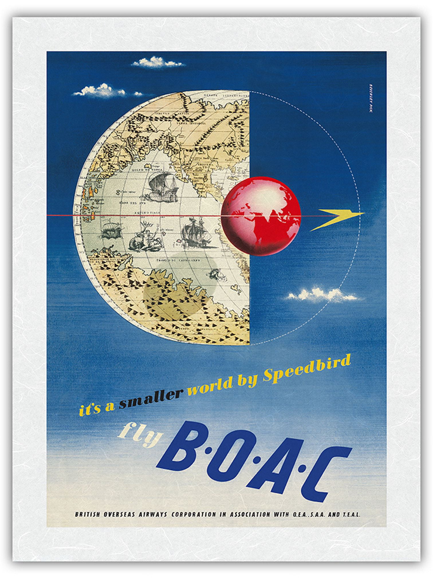 It’s a Smaller World by Speedbird - Fly BOAC (British Overseas Airways ...