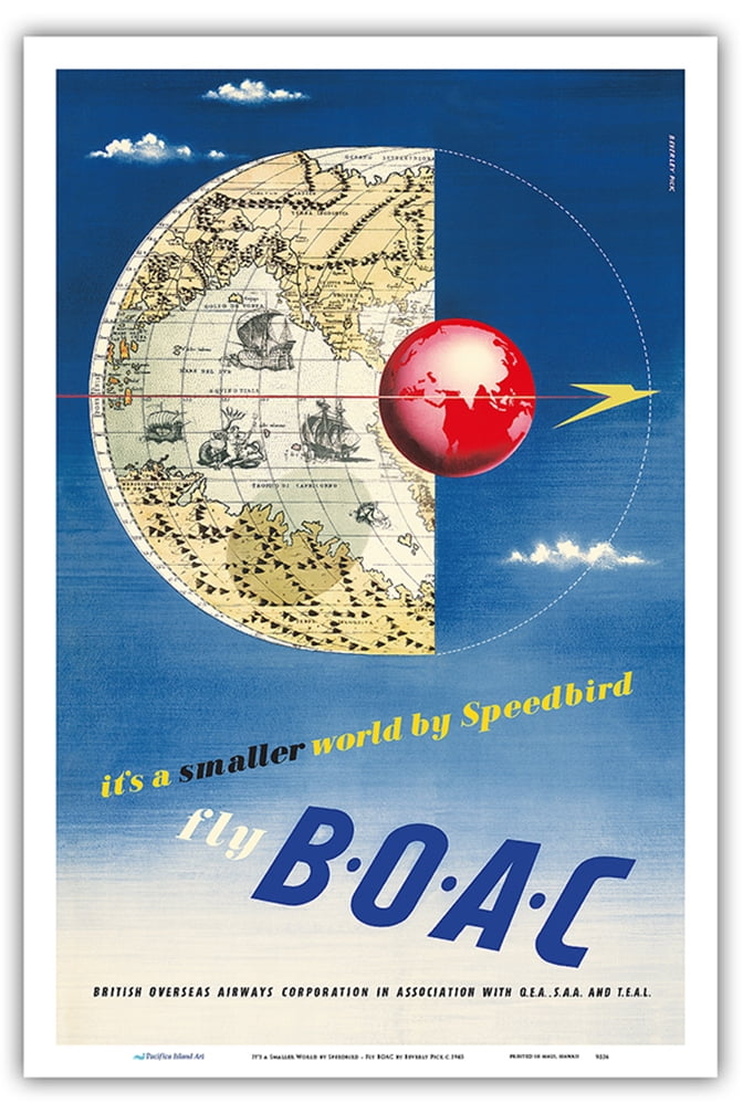 It’s a Smaller World by Speedbird - Fly BOAC (British Overseas Airways ...