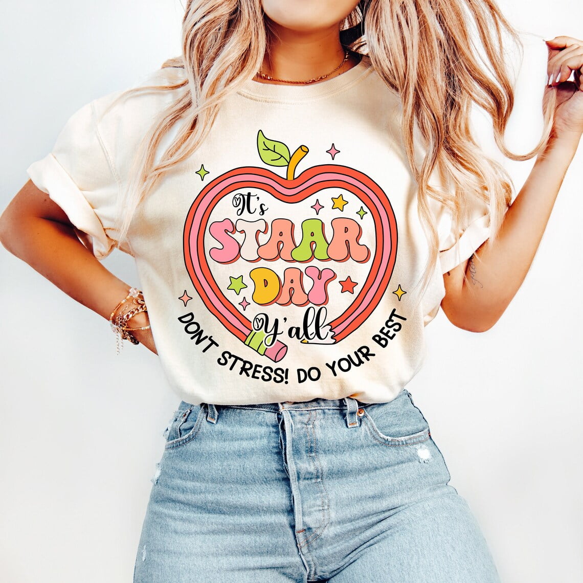 It's Star Day Don't Stress Do Your Best , Test Day , Testing Day ...