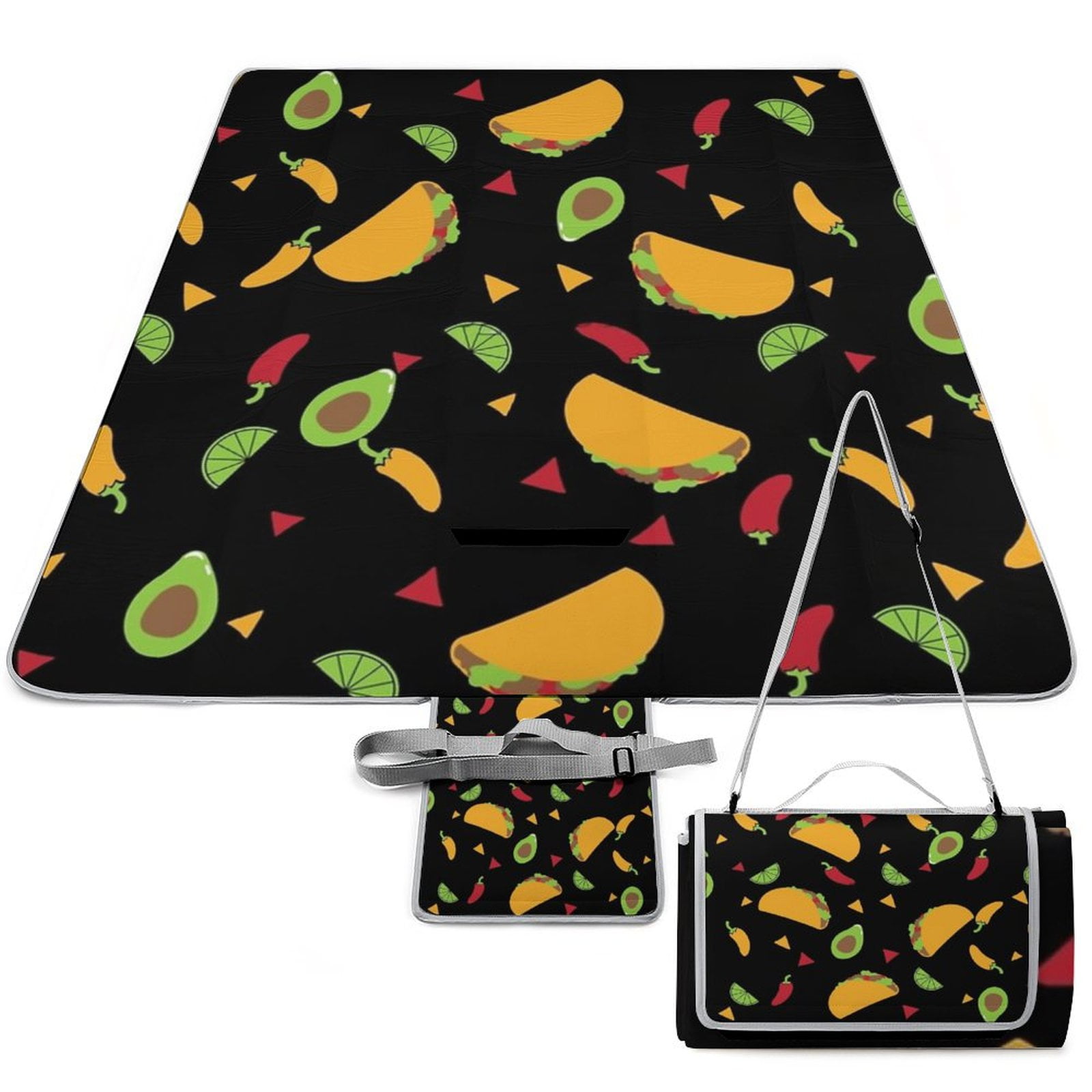It’s Taco Tuesday Everyday! Square Picnic Mat Waterproof Beach Mat ...