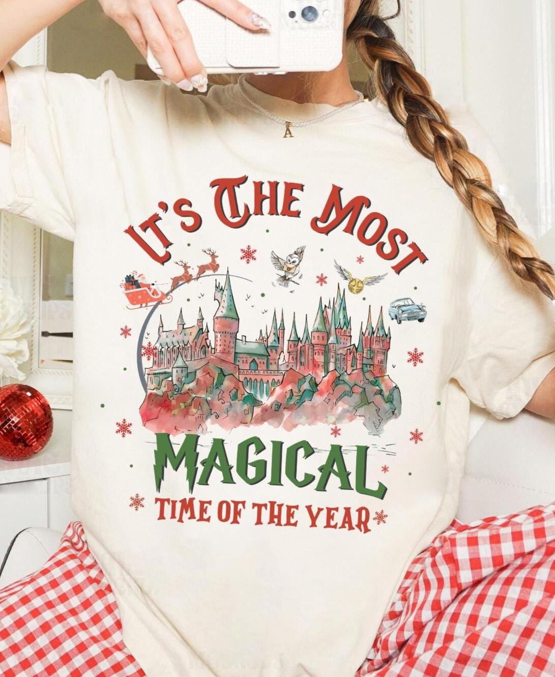 It’s The Most Magical Time Of The Year Christmas T-shirt, Magical Book ...