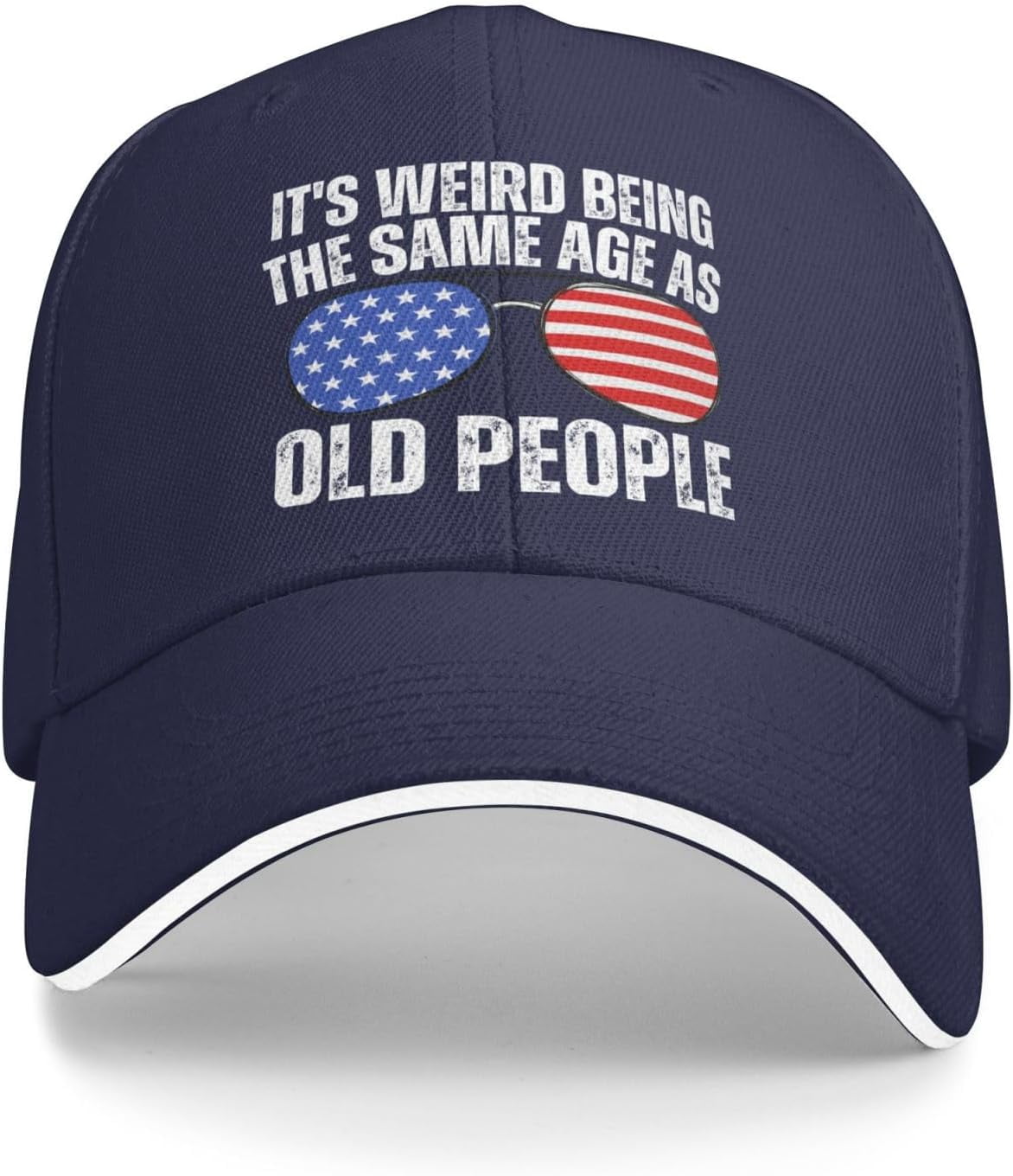 It's Weird Being The Same Age As Old People Hats Baseball Cap - Walmart.com