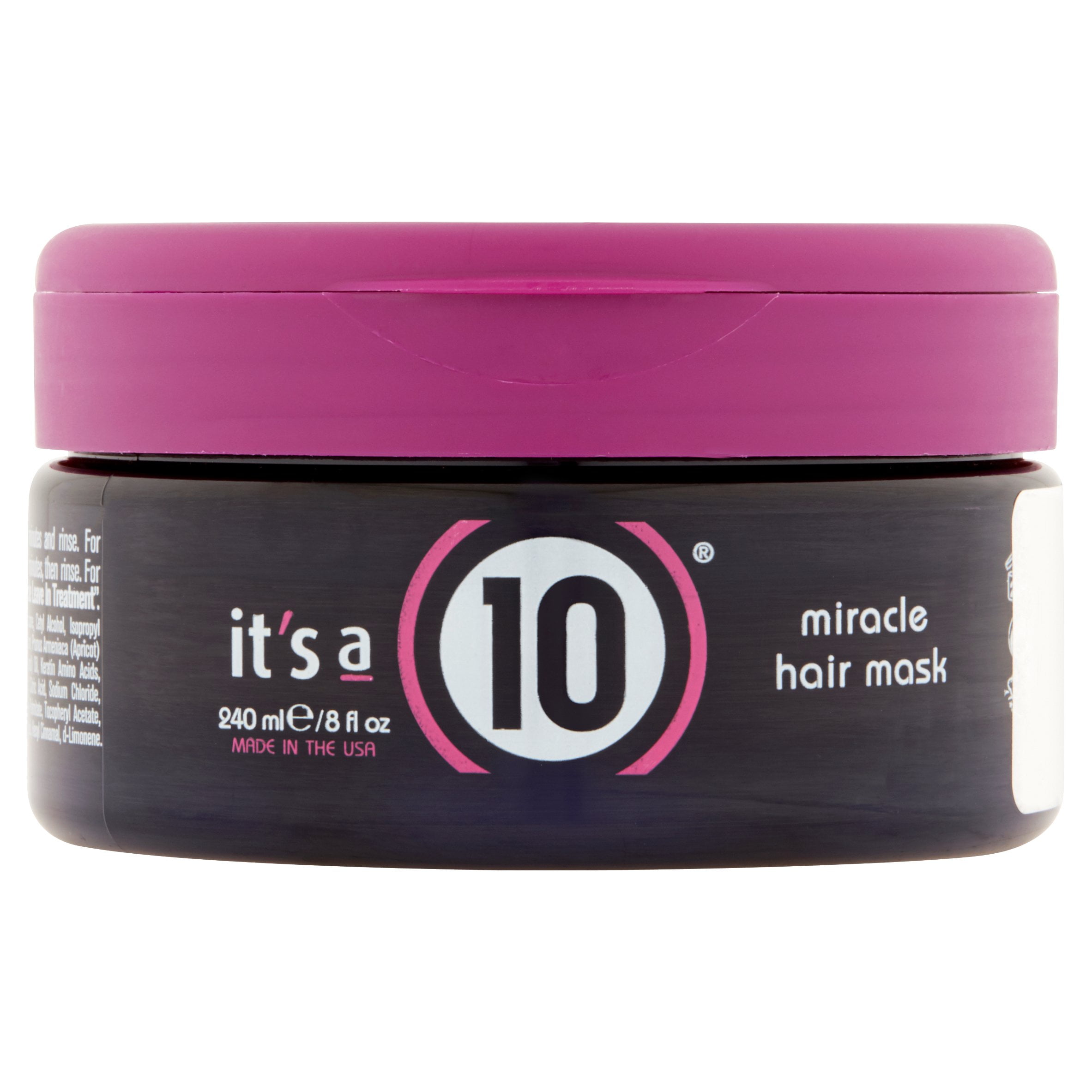 It's a 10 8 Fl. Oz. Miracle Hair Mask - Walmart.com