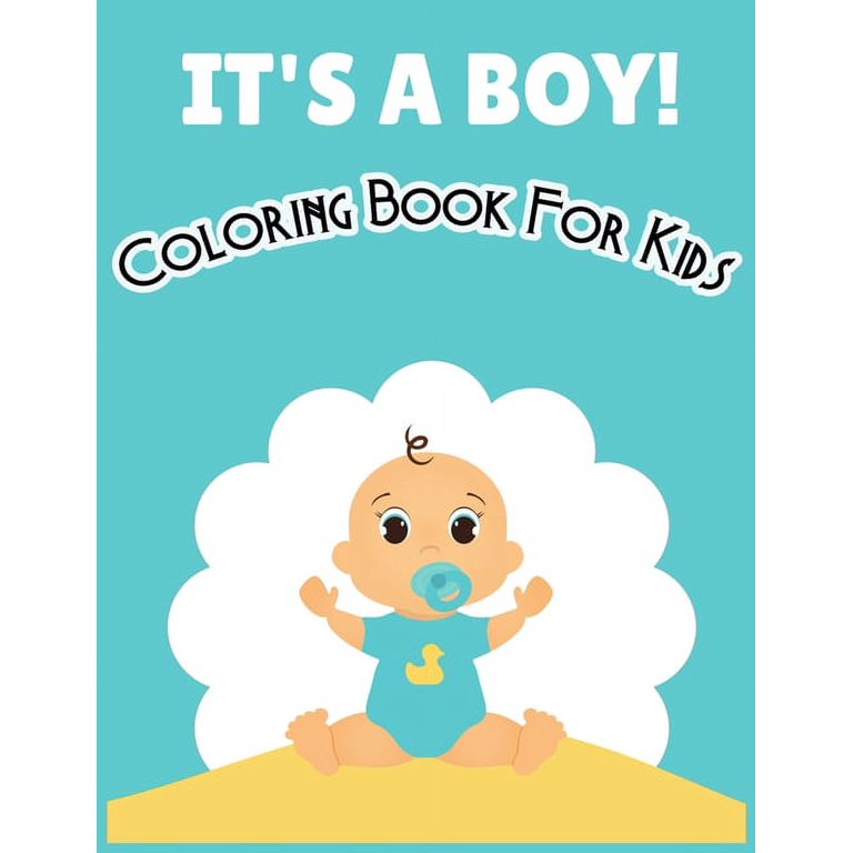 baby boy coloring book