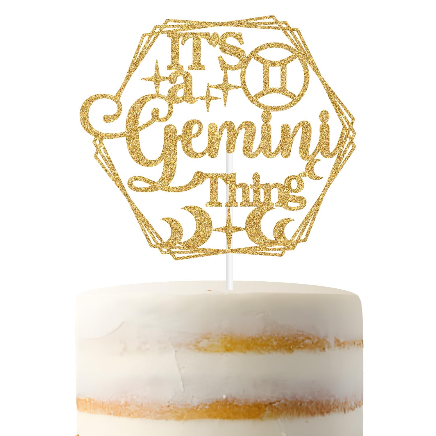 It's a Gemini Thing Cake Topper, RST1 Big Gemini Energy, Gemini Cake ...