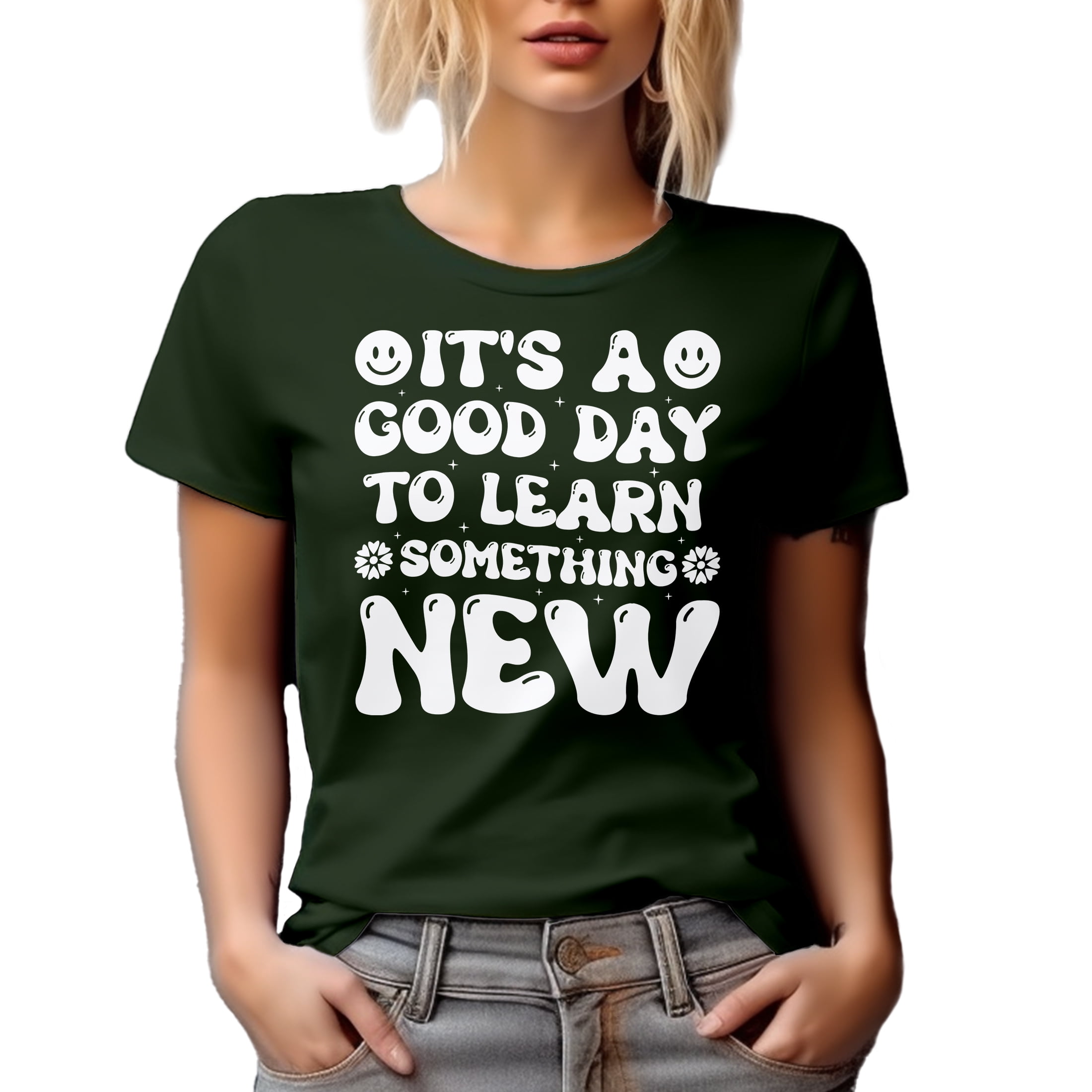 It's a Good Day to Learn Something New - Retro Wavy Text, Scholar or ...