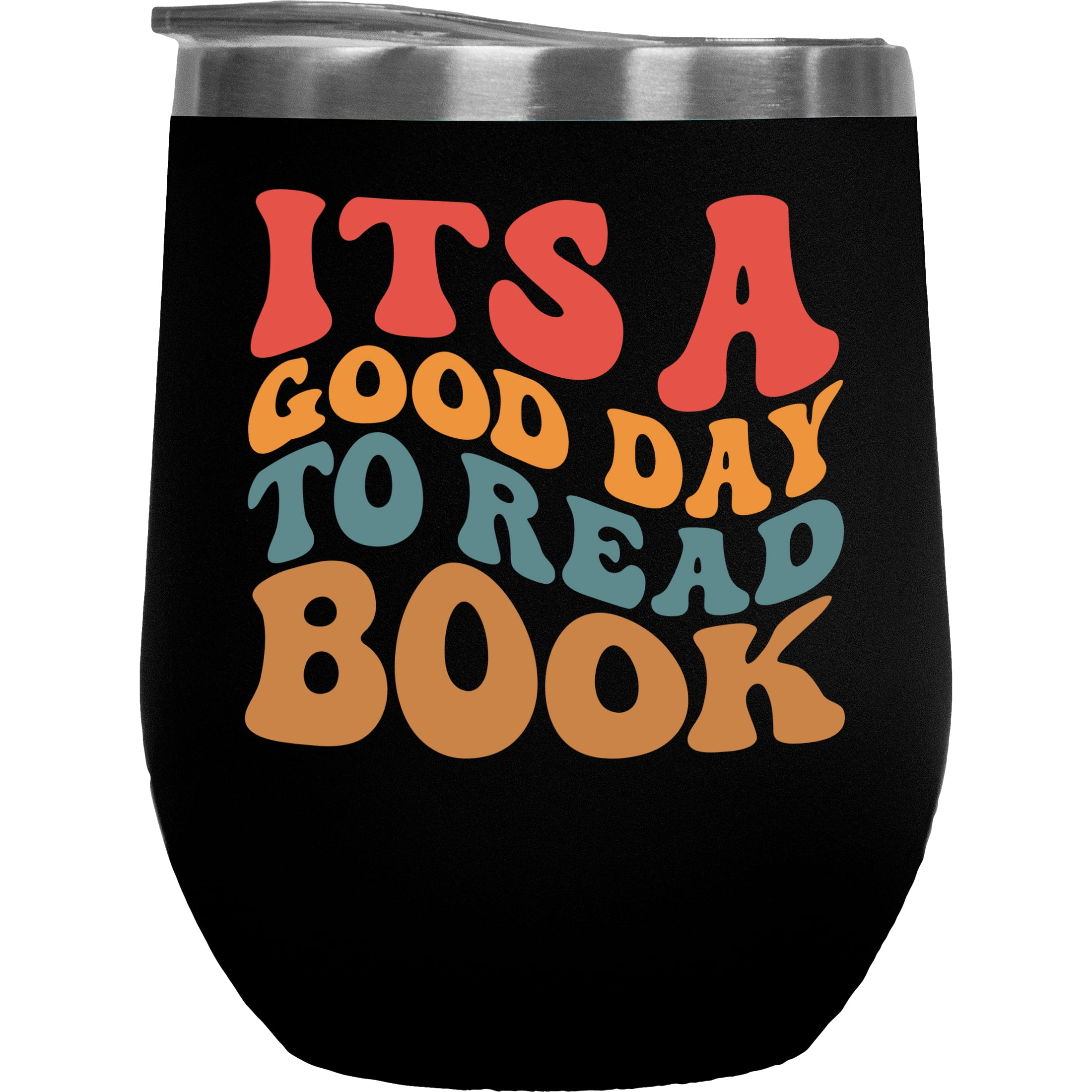 It's a Good Day to Read a Book, Reading Enthusiast Quote, Groovy Retro ...