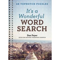 Pre-Owned It's a Wonderful Word Search: 68 Topnotch Puzzles, (Spiral ...