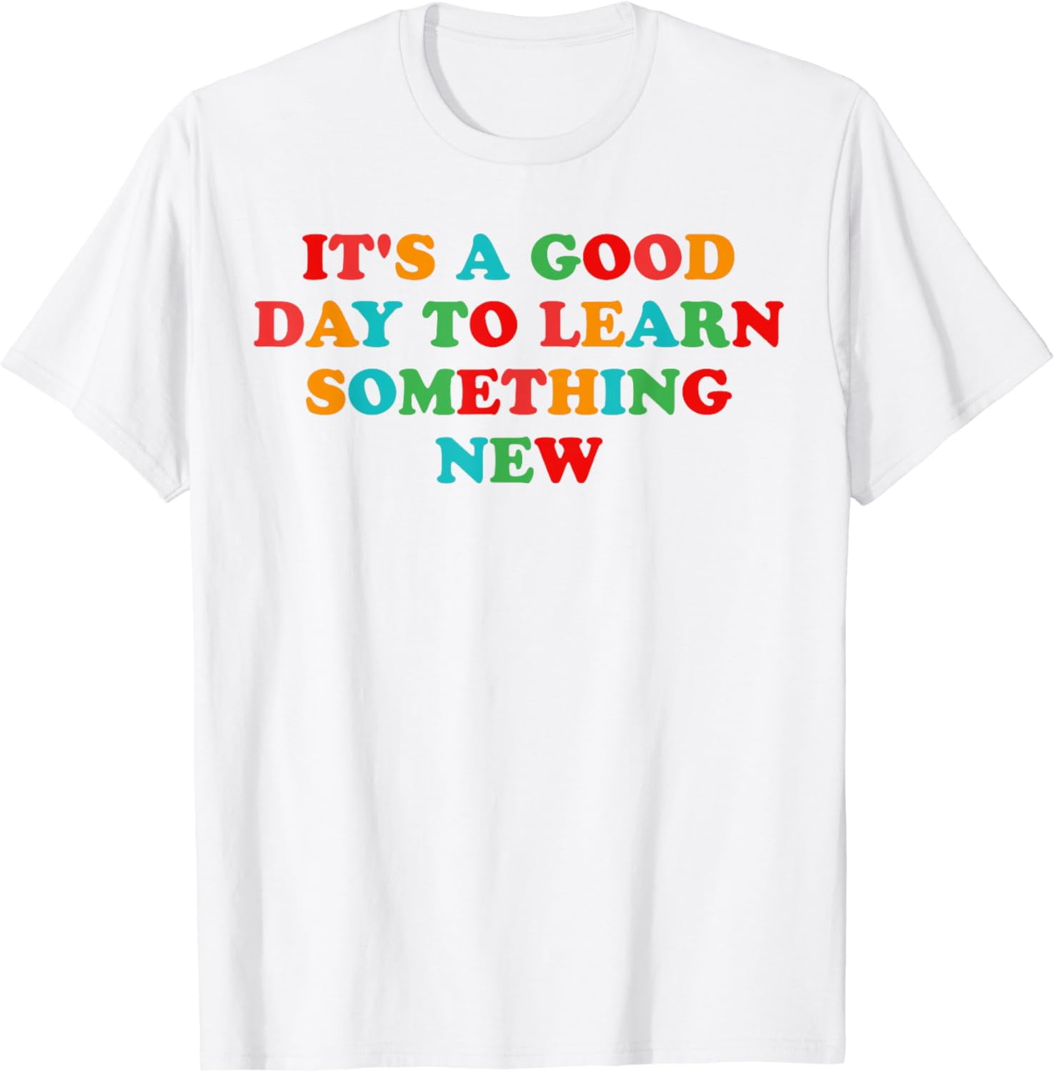 It's a good day to learn something new, Retro Groovy Boy T-Shirt ...
