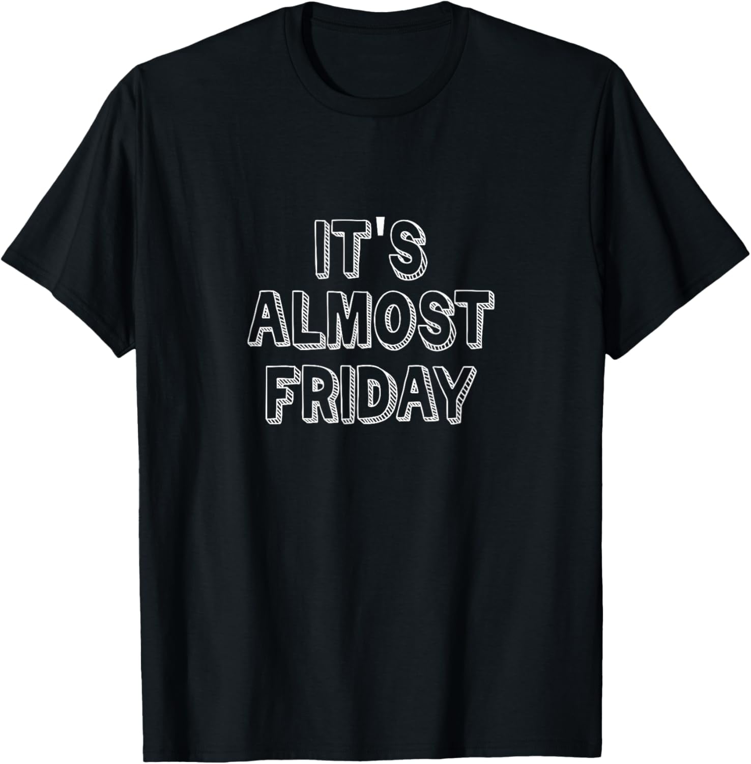 It's Almost Friday Weekend Comic Doodle T-Shirt - Walmart.com