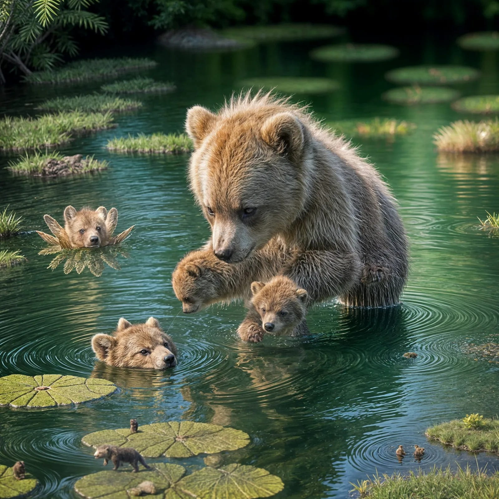 It's bath time! Adult 1000 pieces of wooden puzzle, challenging brain ...