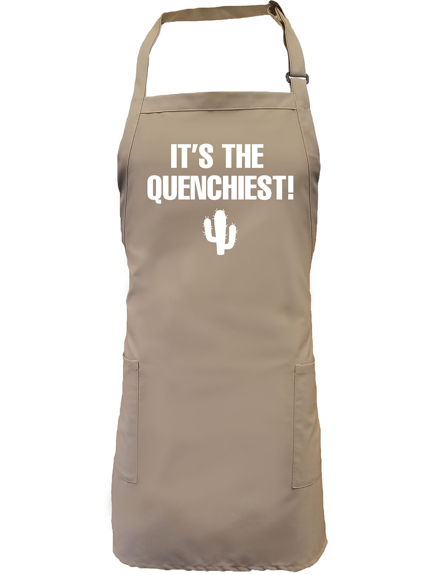 It's the Quenchiest! Apron with 2 patch pockets - Walmart.com