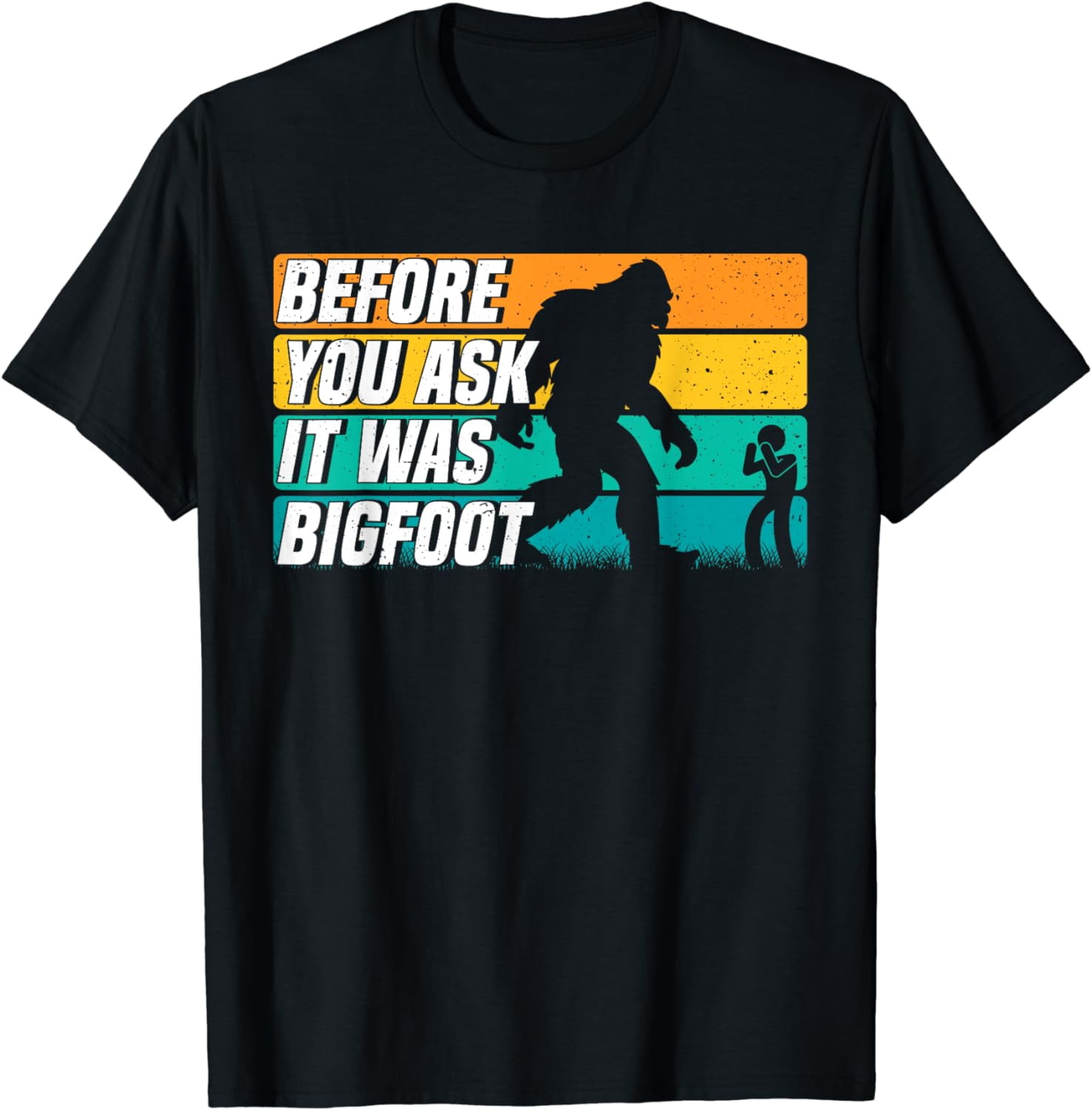 It was Bigfoot Handicapped PWD Funny Disability Wheelchair T-Shirt ...